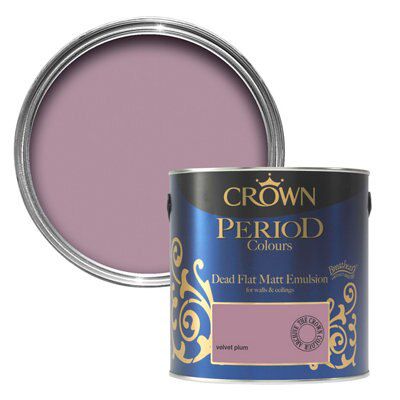 SKIP16 CROWN PRD MATT VLVT PLUM 2.5L 1CR | DIY at B&Q