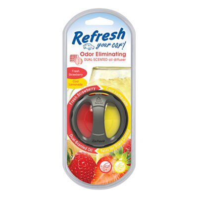 SKIP16 REFRESH DUAL DIFFUSER STRAW/LEMON