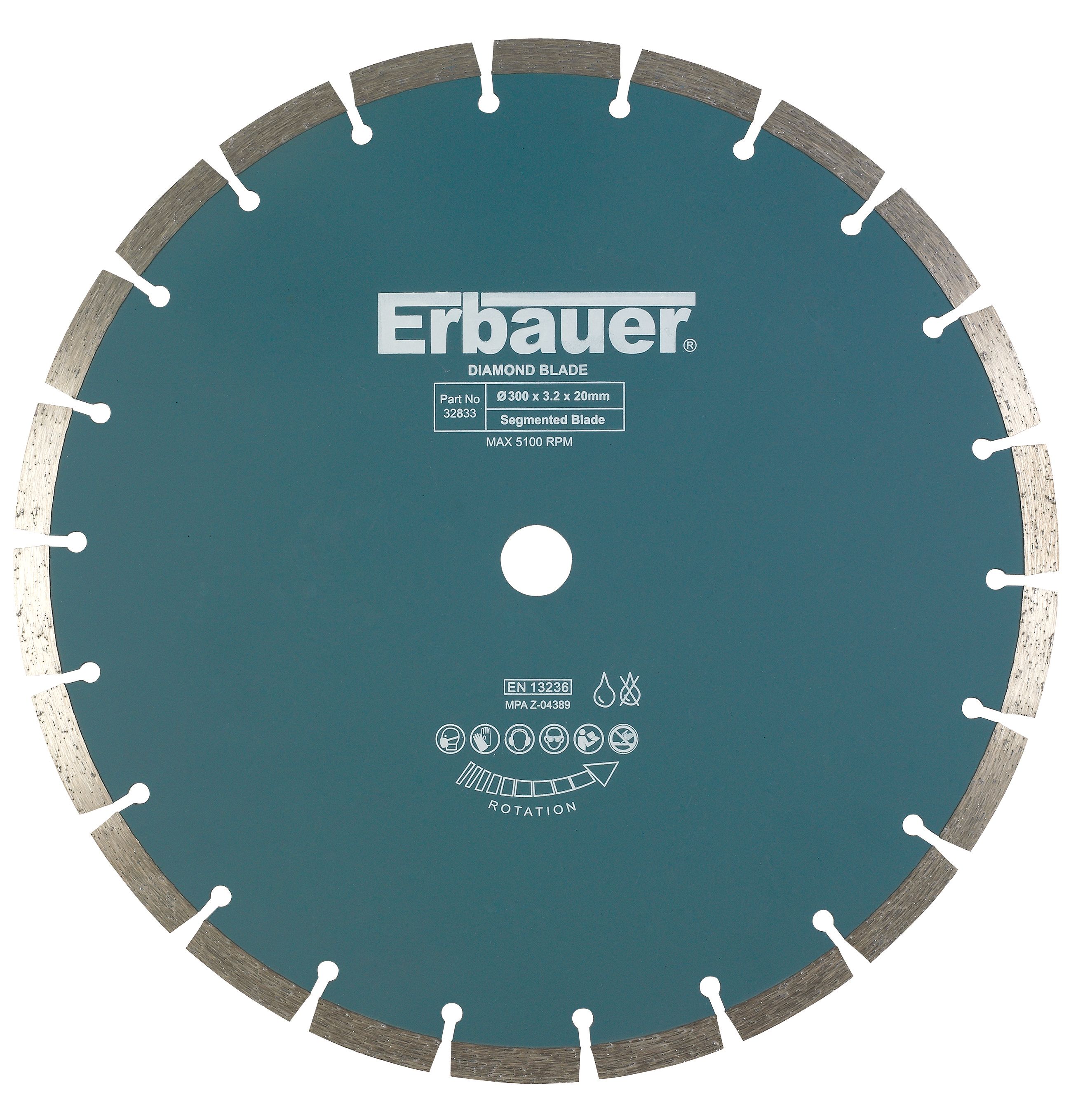 SKIP19A -ERBAUER SINTER DIAMOND BLADE 30
