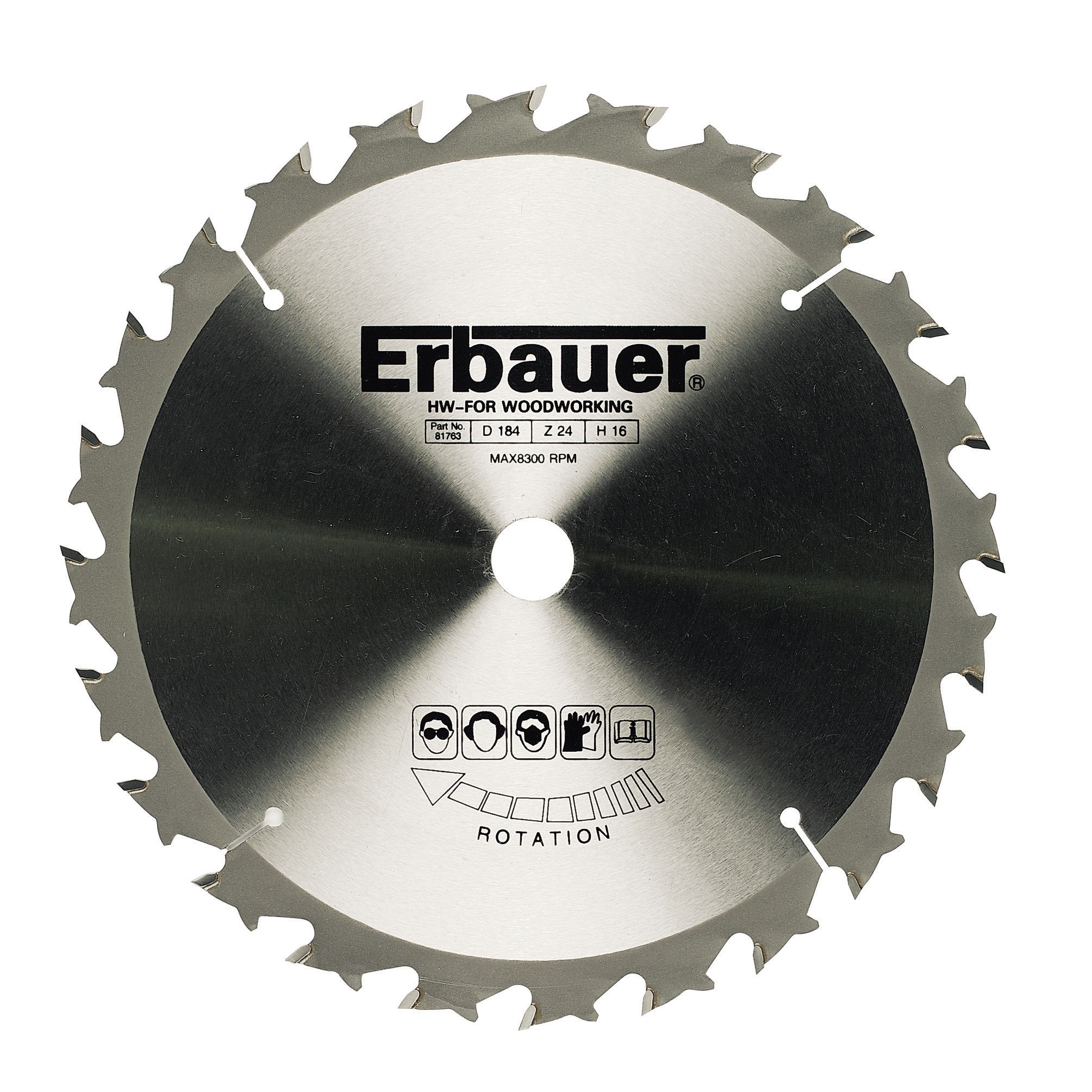 SKIP19A -ERBAUER TCT BLADE 190MMX24T 16M