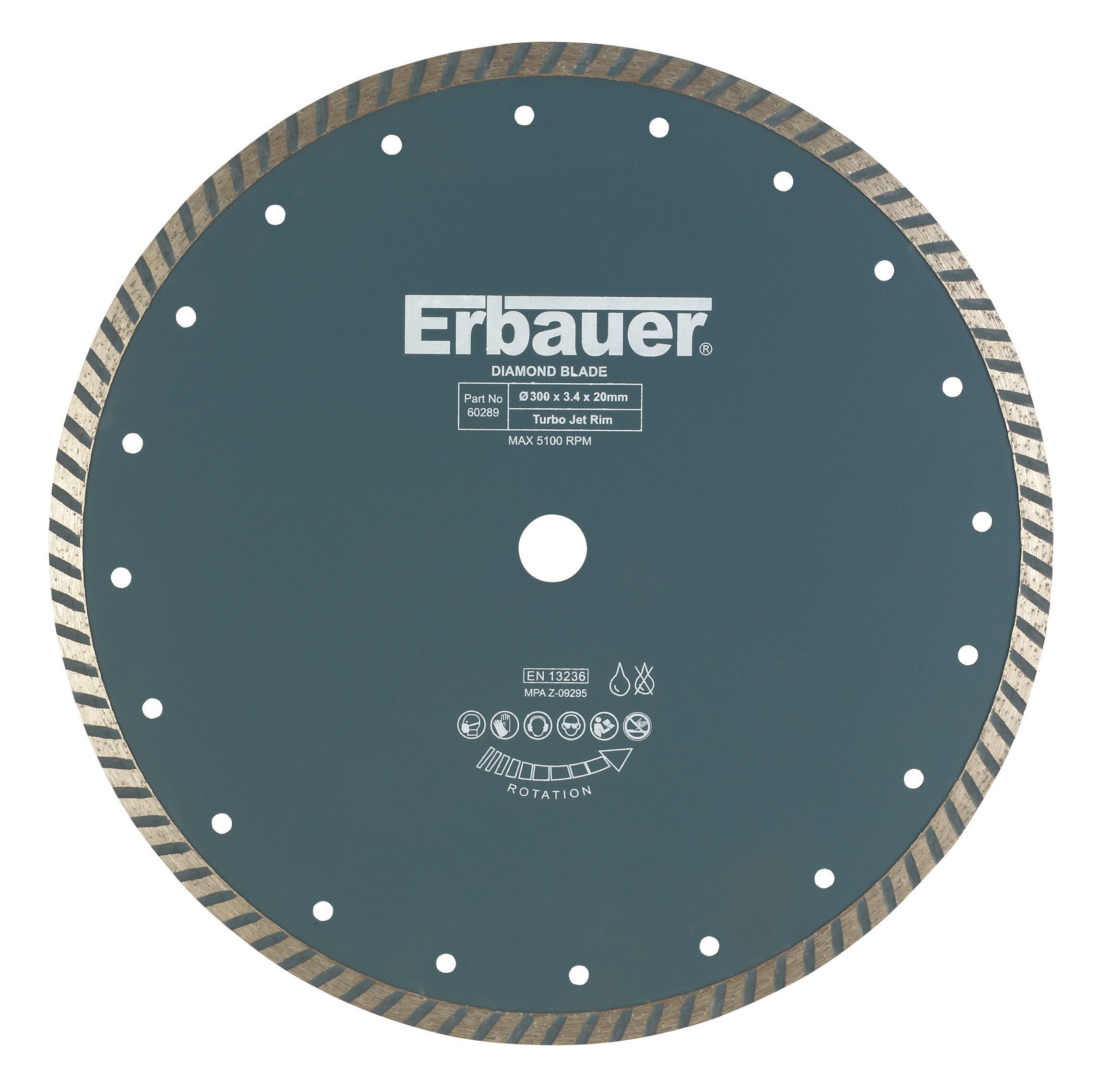 SKIP19A -ERBAUER TURBO JET BLADE 300 X 2