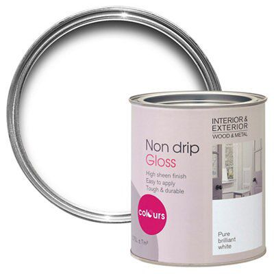 SKIP19B COLOURS NON DRIP GLOSS PBW 750ML | DIY at B&Q