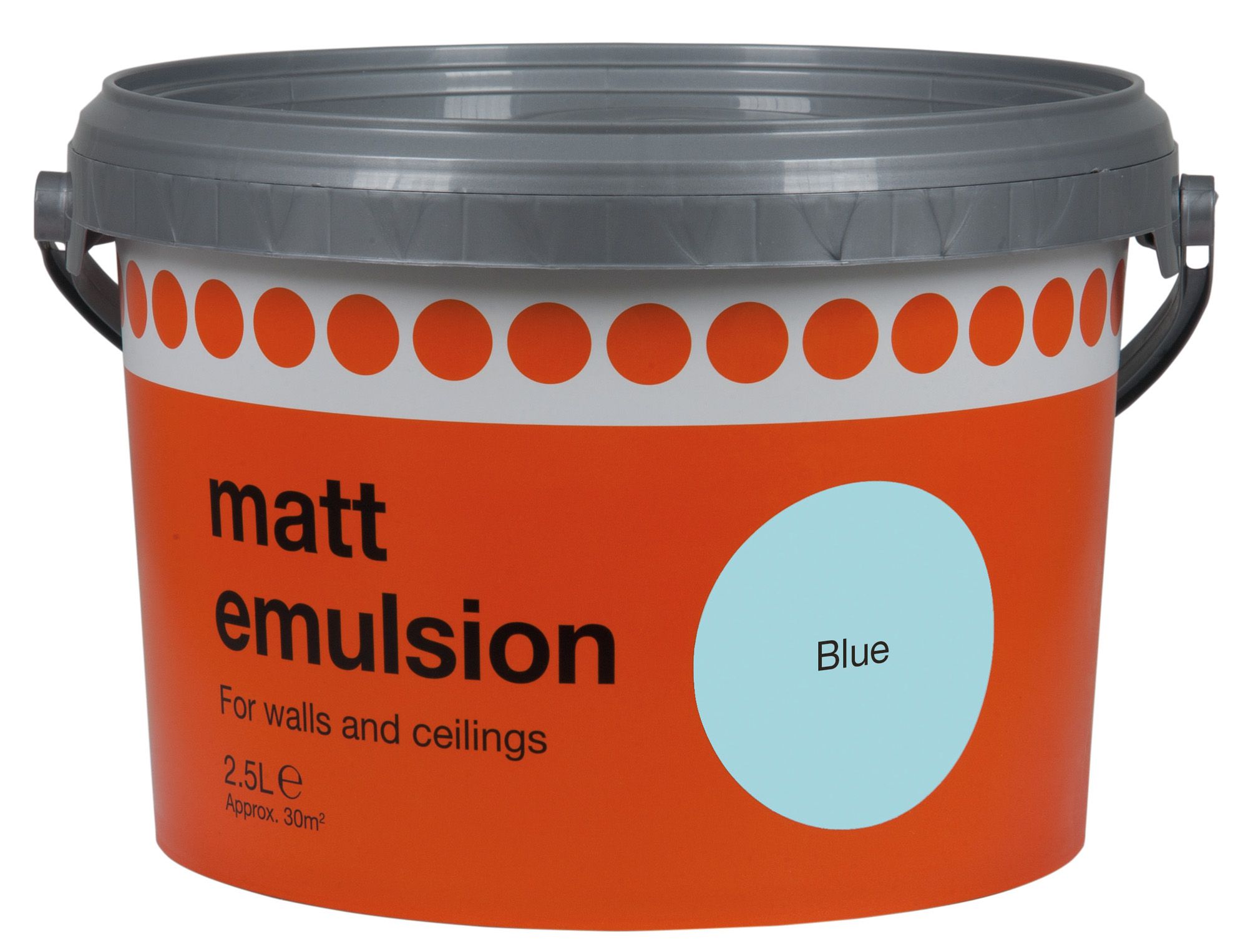SKIP19B MATT EMULSION BLUE 2.5L | DIY at B&Q