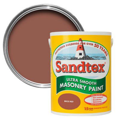 SKIP19C SANDTEX BRICK RED 1LTR | DIY at B&Q