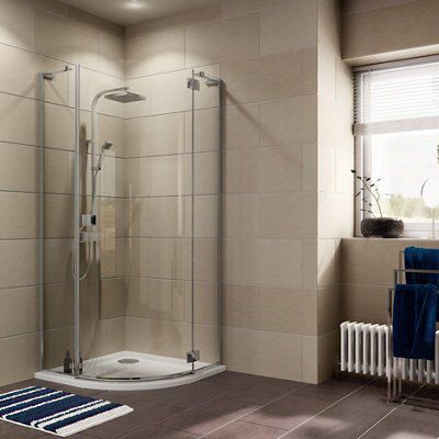 SKIP20A C&L LUXURIANT 900 QUAD HINGED EN | DIY at B&Q