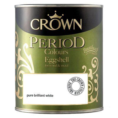 SKIP20A CROWN EGGSHELL PBW 750ML | DIY at B&Q