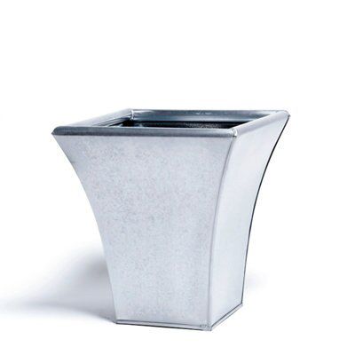 SKIP20A INDOOR FLARE PLANTER SILVER EFFE | DIY at B&Q