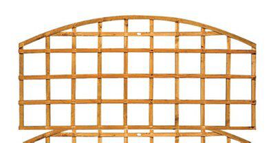 SKIP20A TRAD DOMED TRELLIS PANEL 570X183 | DIY at B&Q