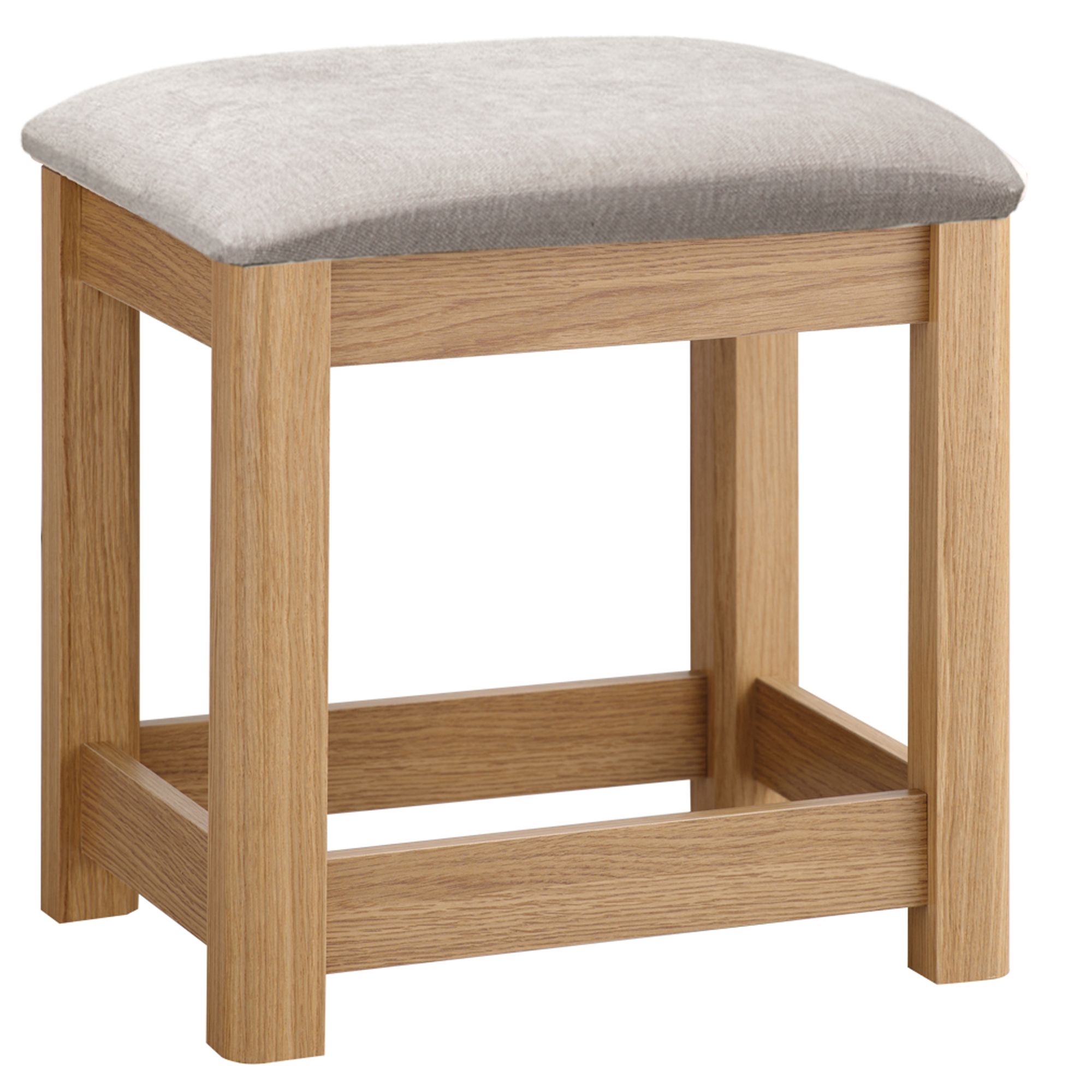 Skye Oak effect Dressing table stool | DIY at B&Q
