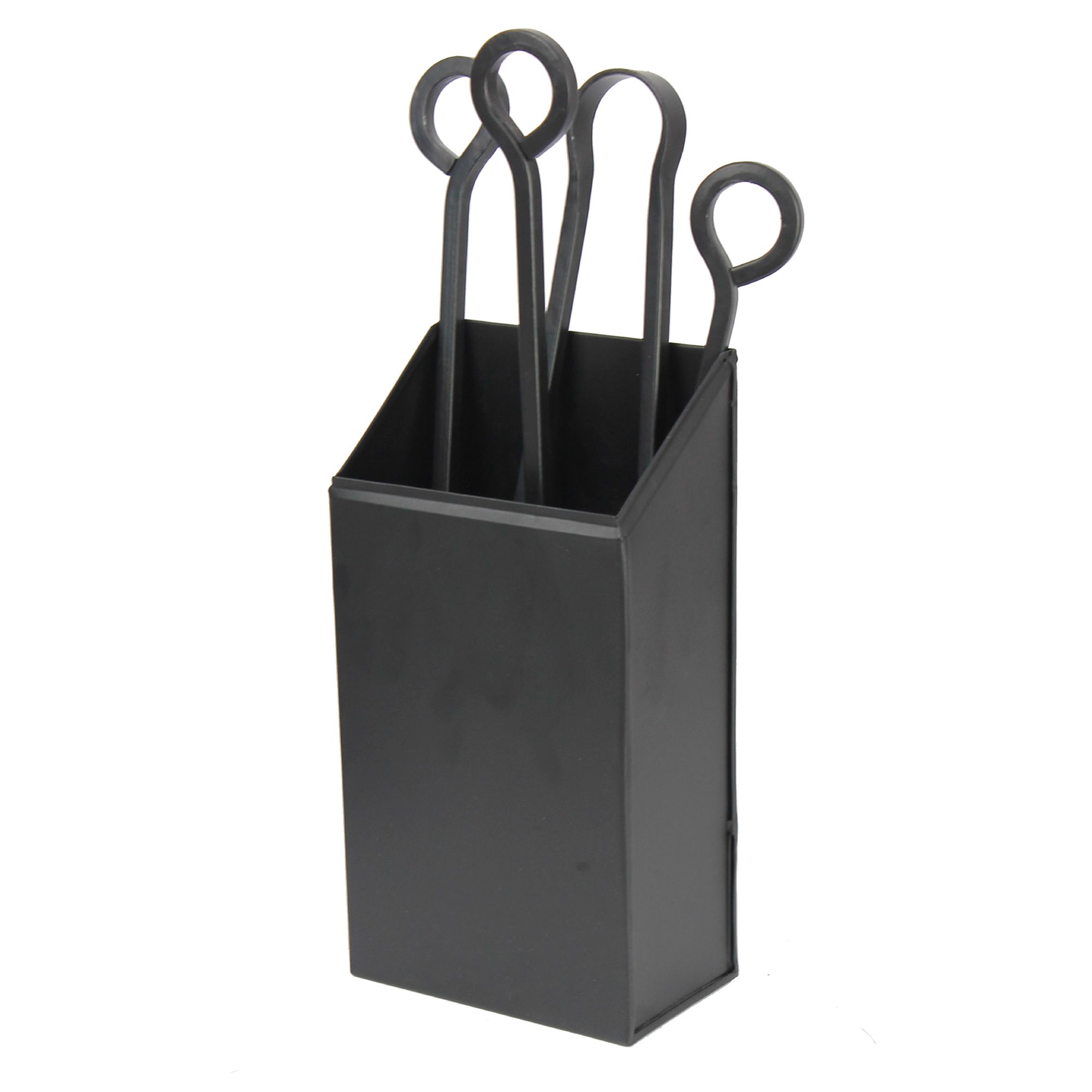 Slemcka Black Steel Companion set | DIY at B&Q