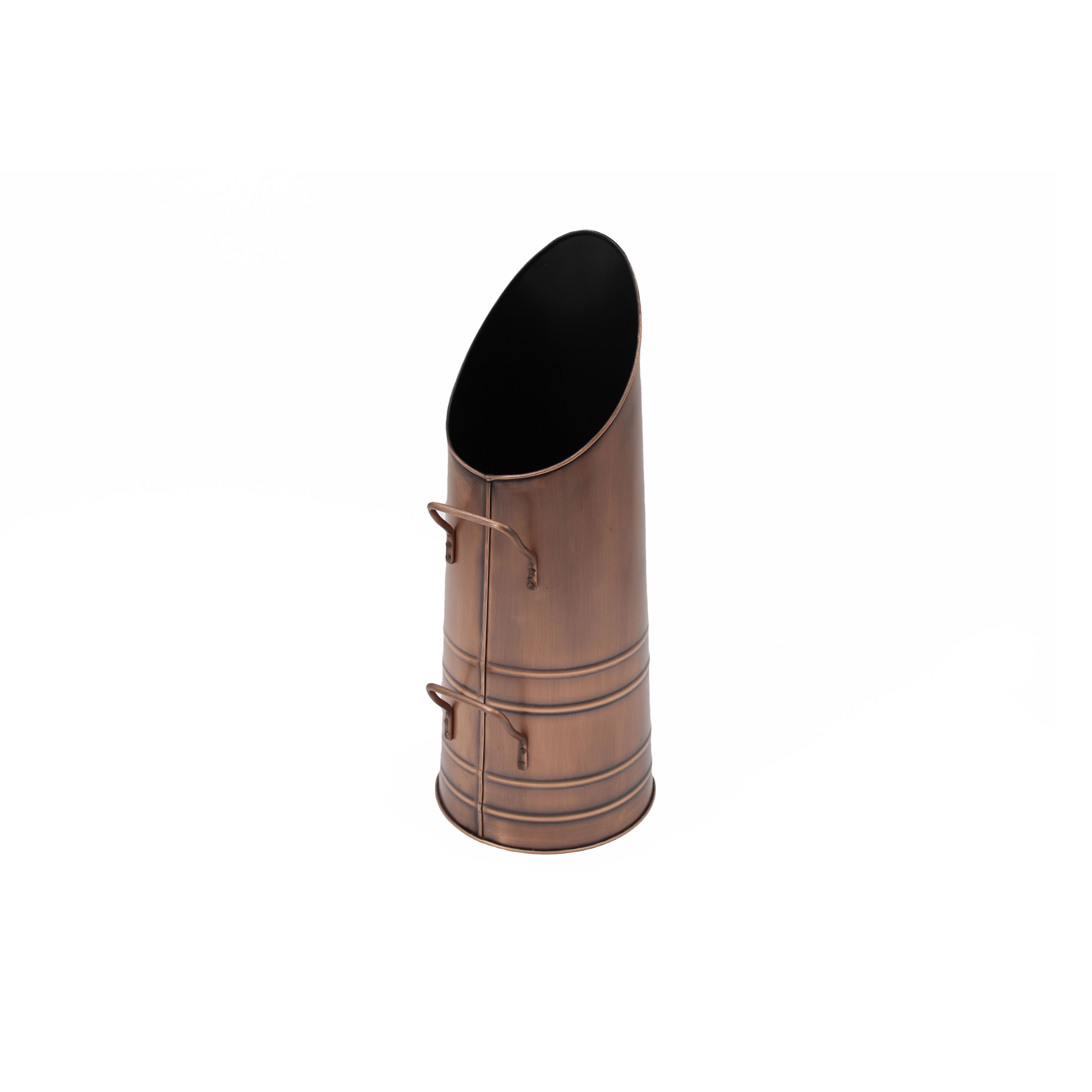 Slemcka Traditional Antique copper effect Coal chute (H)505mm (D)200mm ...