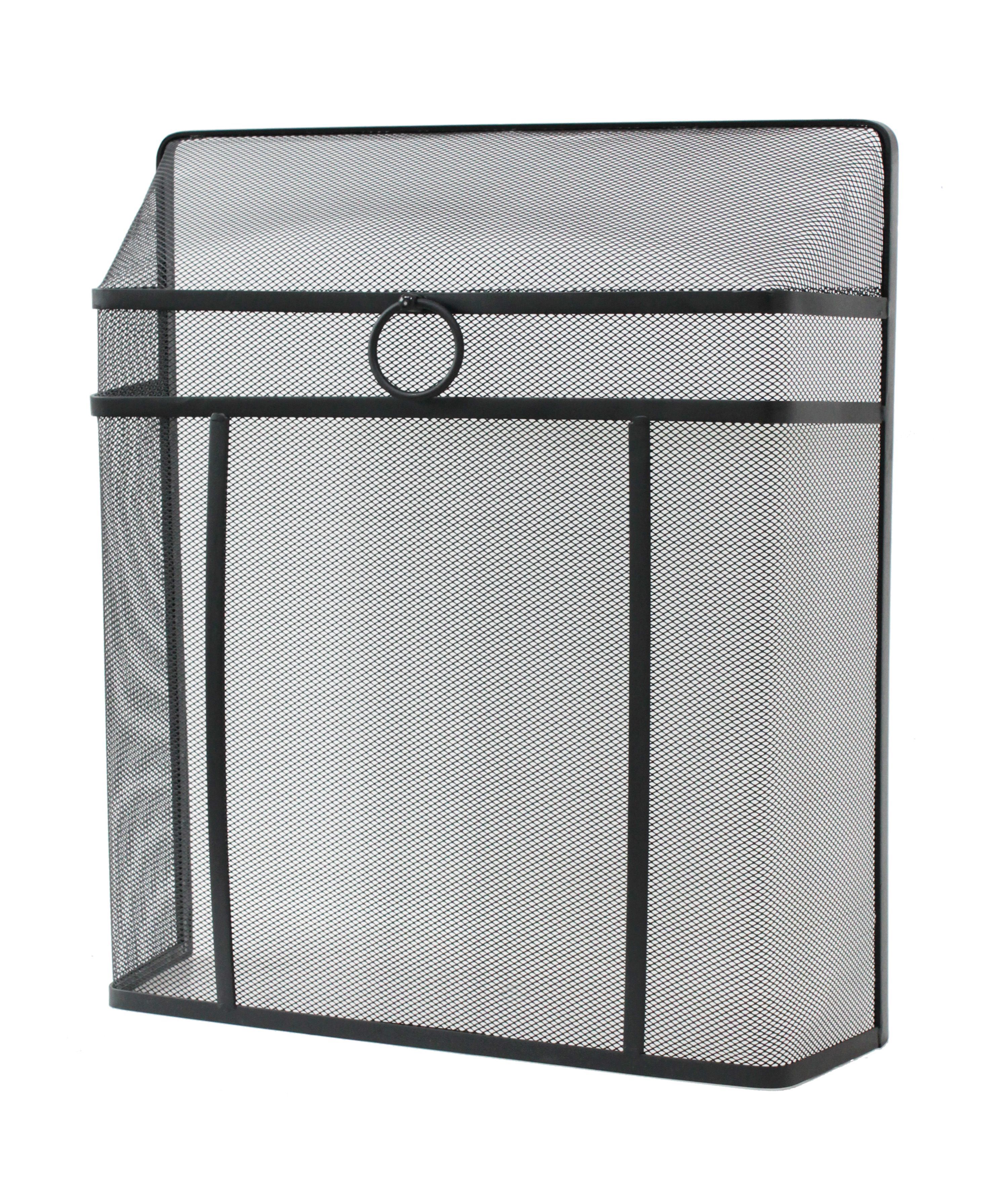 Slemcka Traditional Black Metal Fire guard (W)0.54m