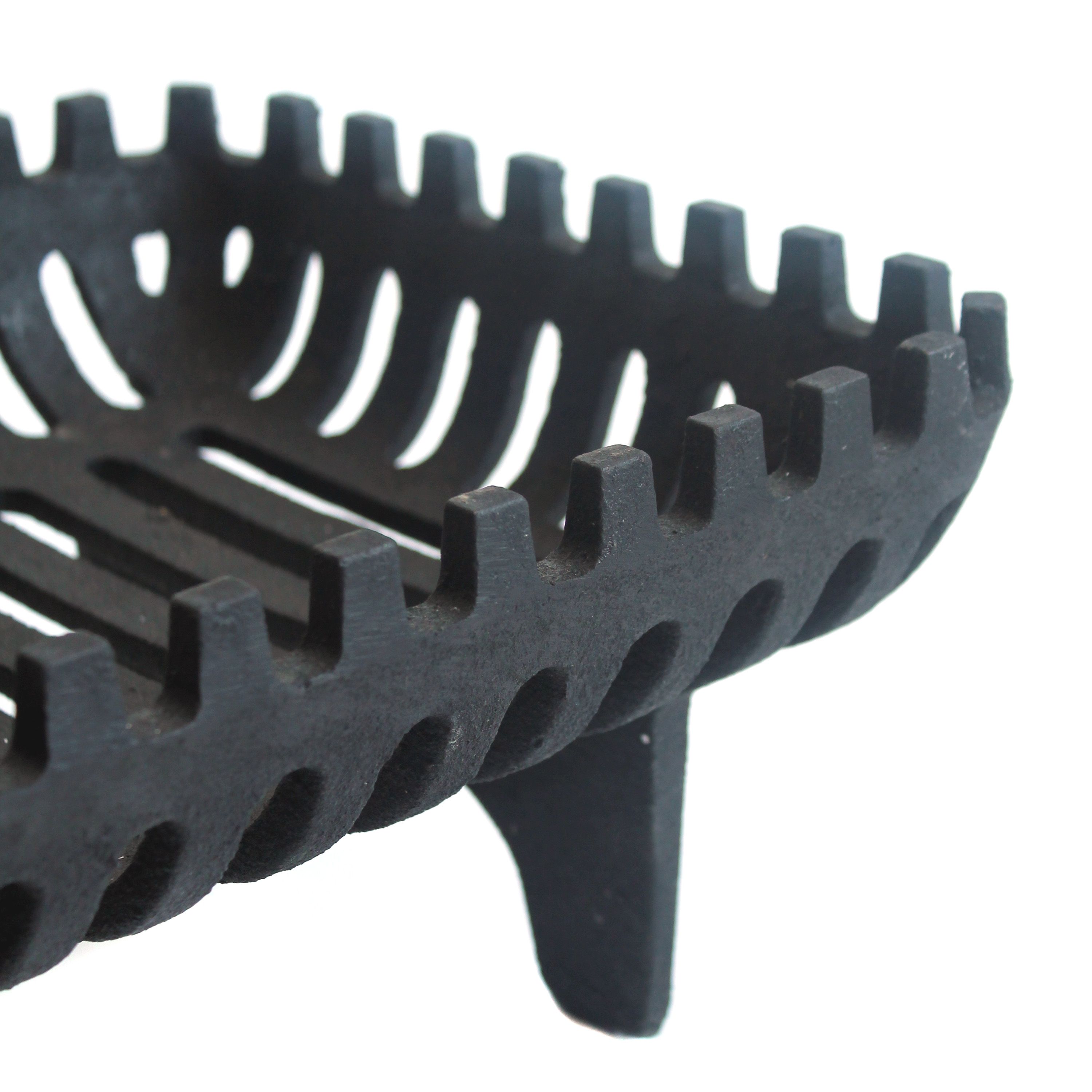 Slemcka Traditional Cast iron Fire basket (H)165mm (D)340mm