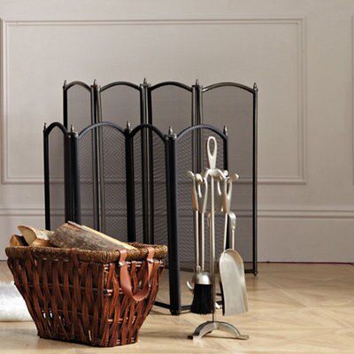 Slemcka Traditional Fire screen | DIY at B&Q