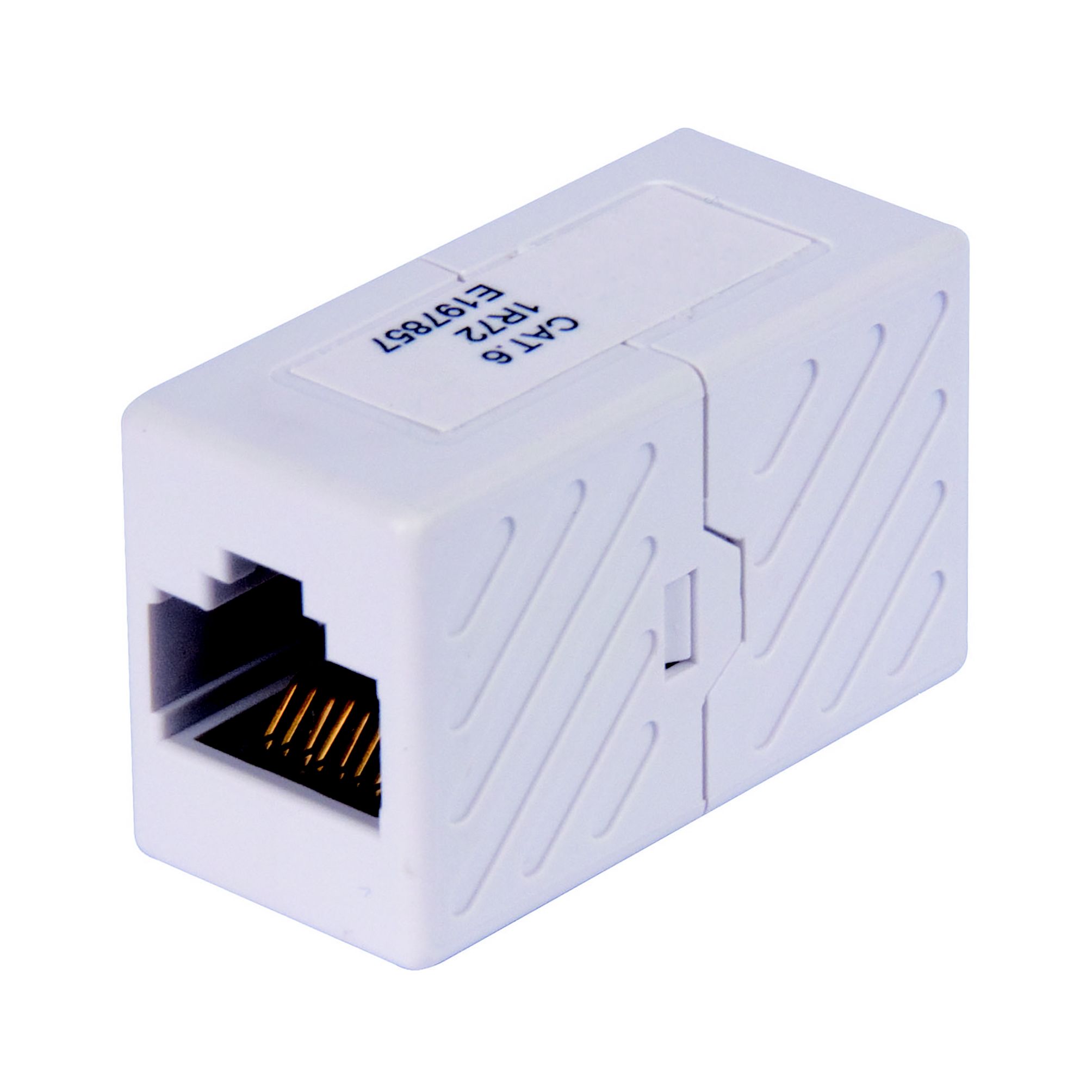Buy SLX 2 x RJ45 ethernet Cable coupler | DIY at B&Q
