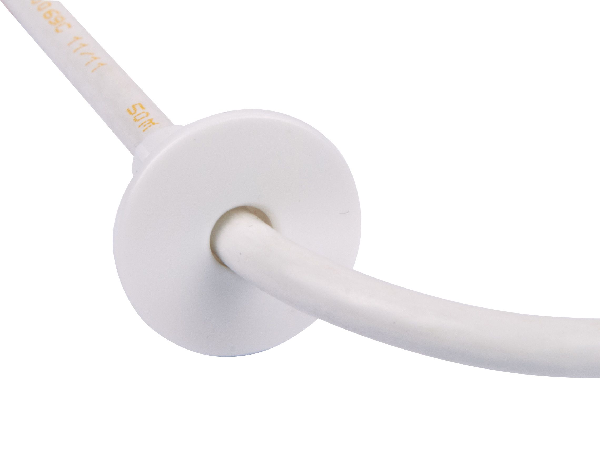 SLX White 7mm Cable entry cover, Pack of 5