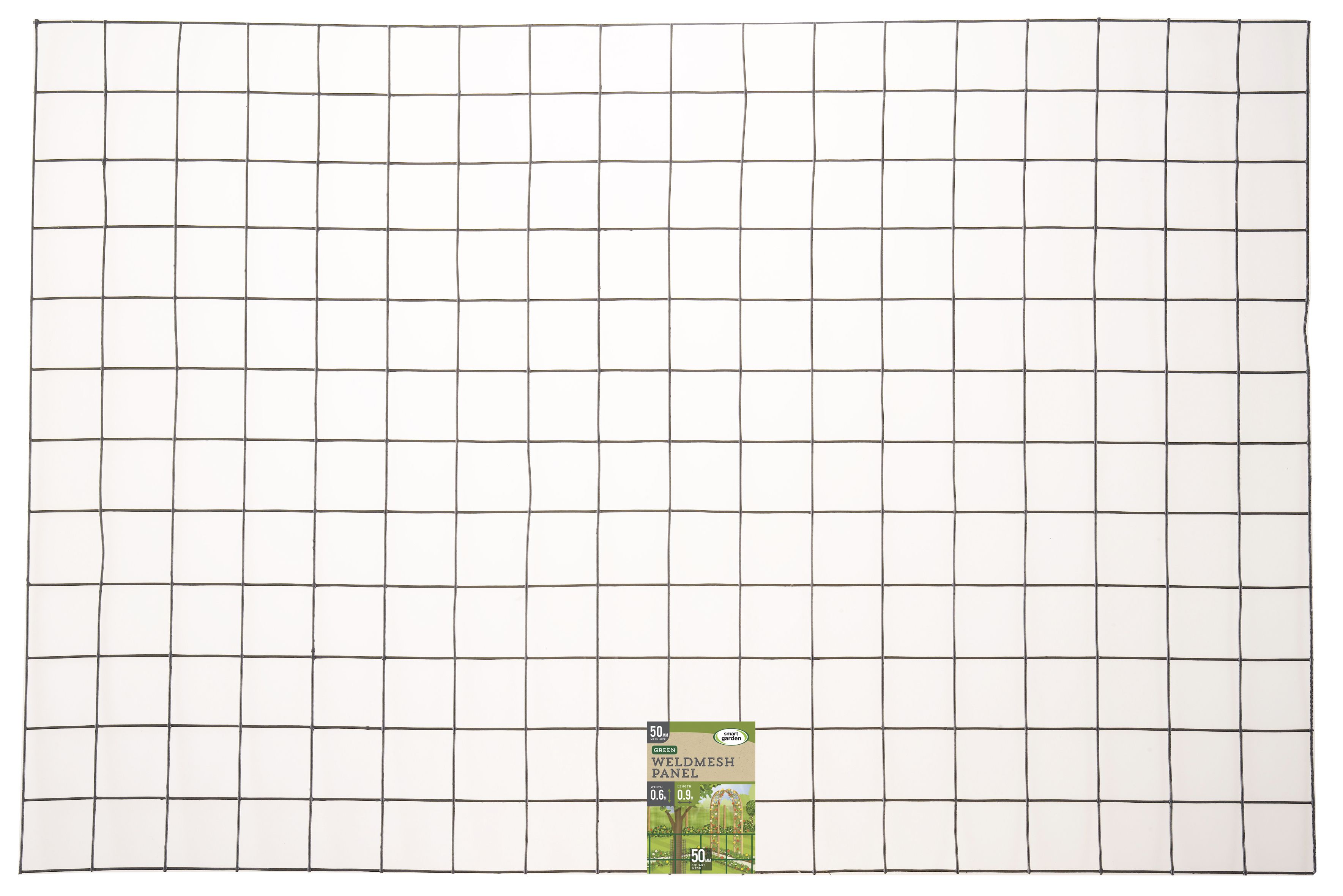 Smart Garden Green PVC-coated Steel wire mesh panel, (L)0.9m (H)0.9m (W ...