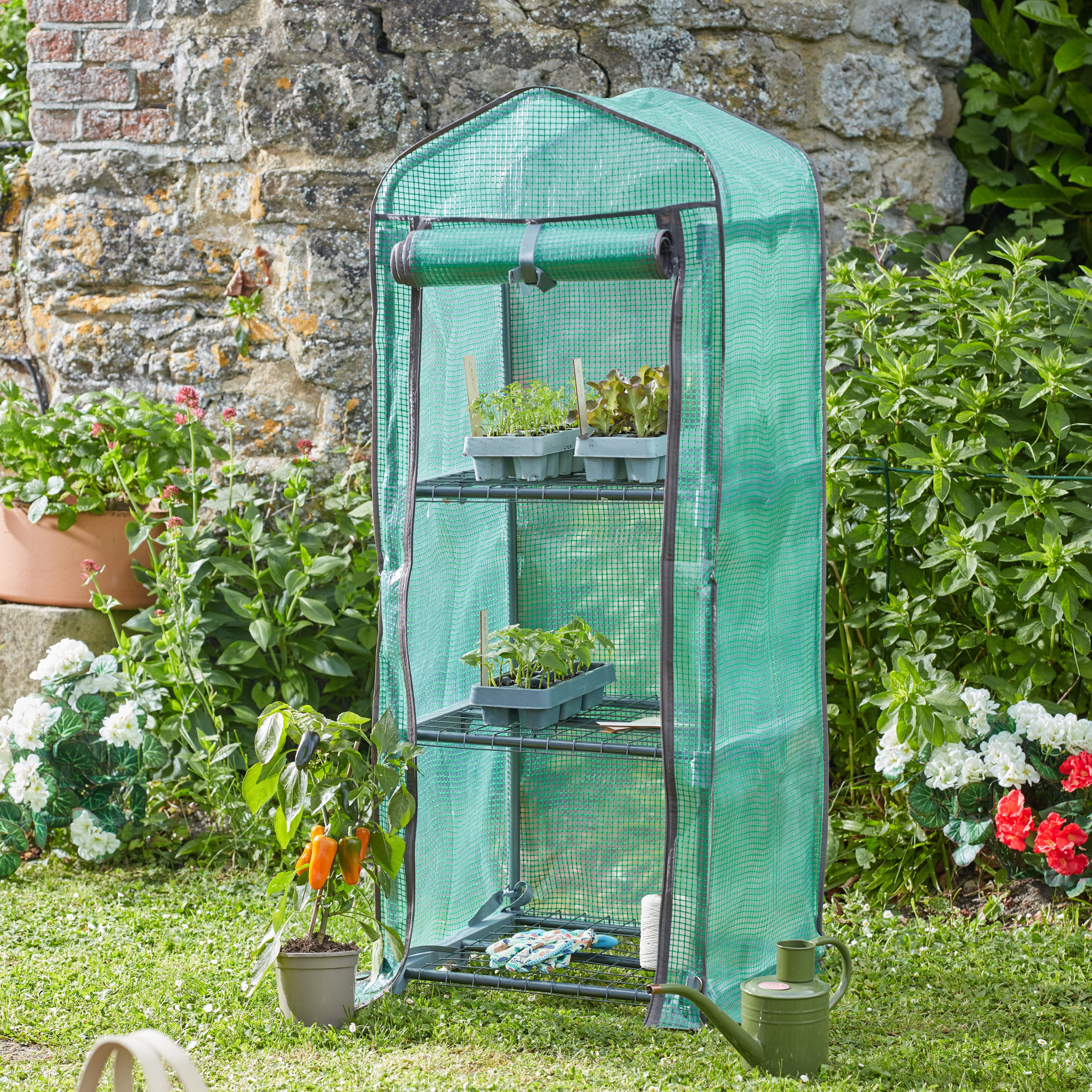 Smart Garden GroZone 3 Tier Plastic Growhouse