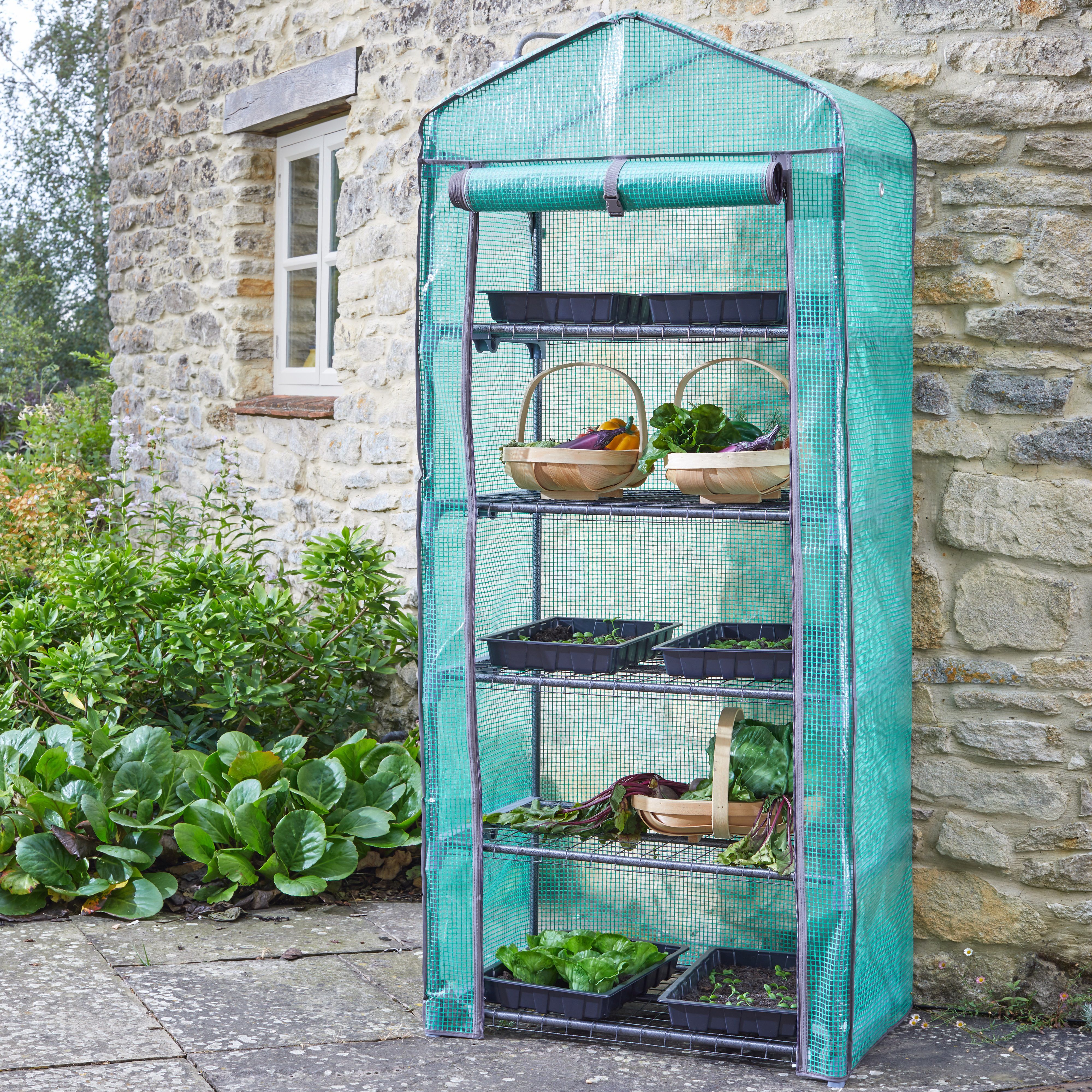 Smart Garden GroZone 5 Tier Plastic Growhouse