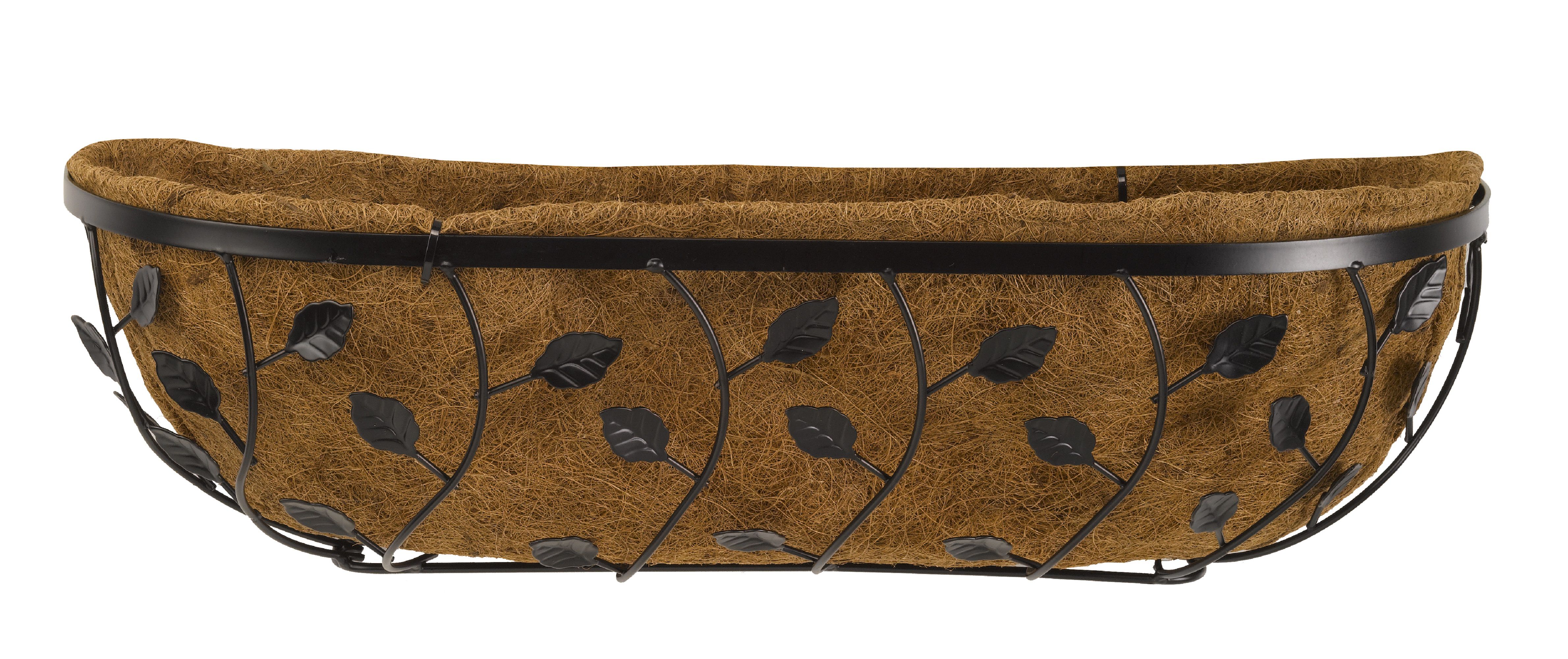 Smart Garden Natural Metal Leaf Rectangular Trough | DIY at B&Q