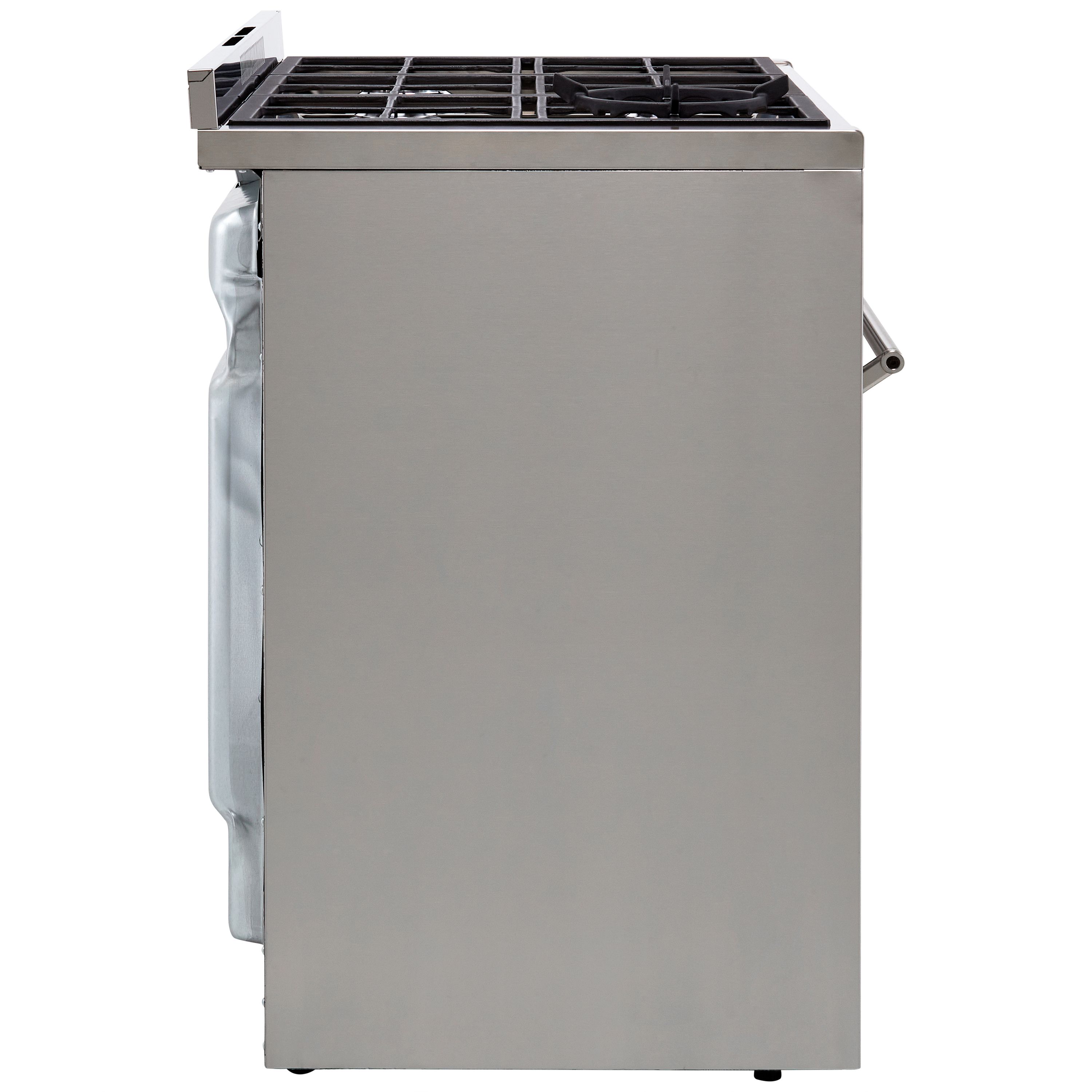SMEG A1-9_SS FREESTANDING ELECTRIC & GAS RANGE COOKER WITH GAS HOB ...