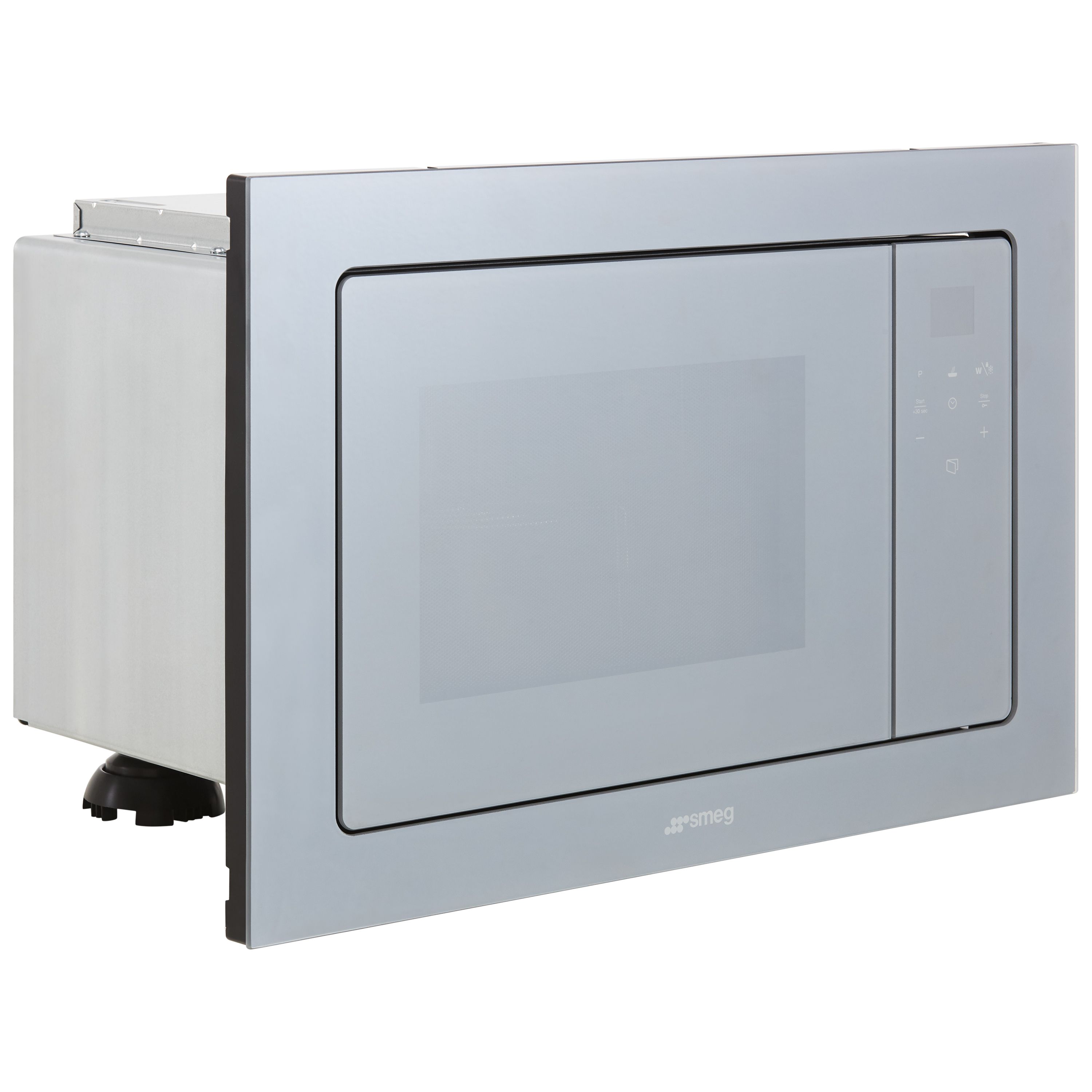 Smeg FMI120S2_SG Built-in Microwave with grill - Silver glass