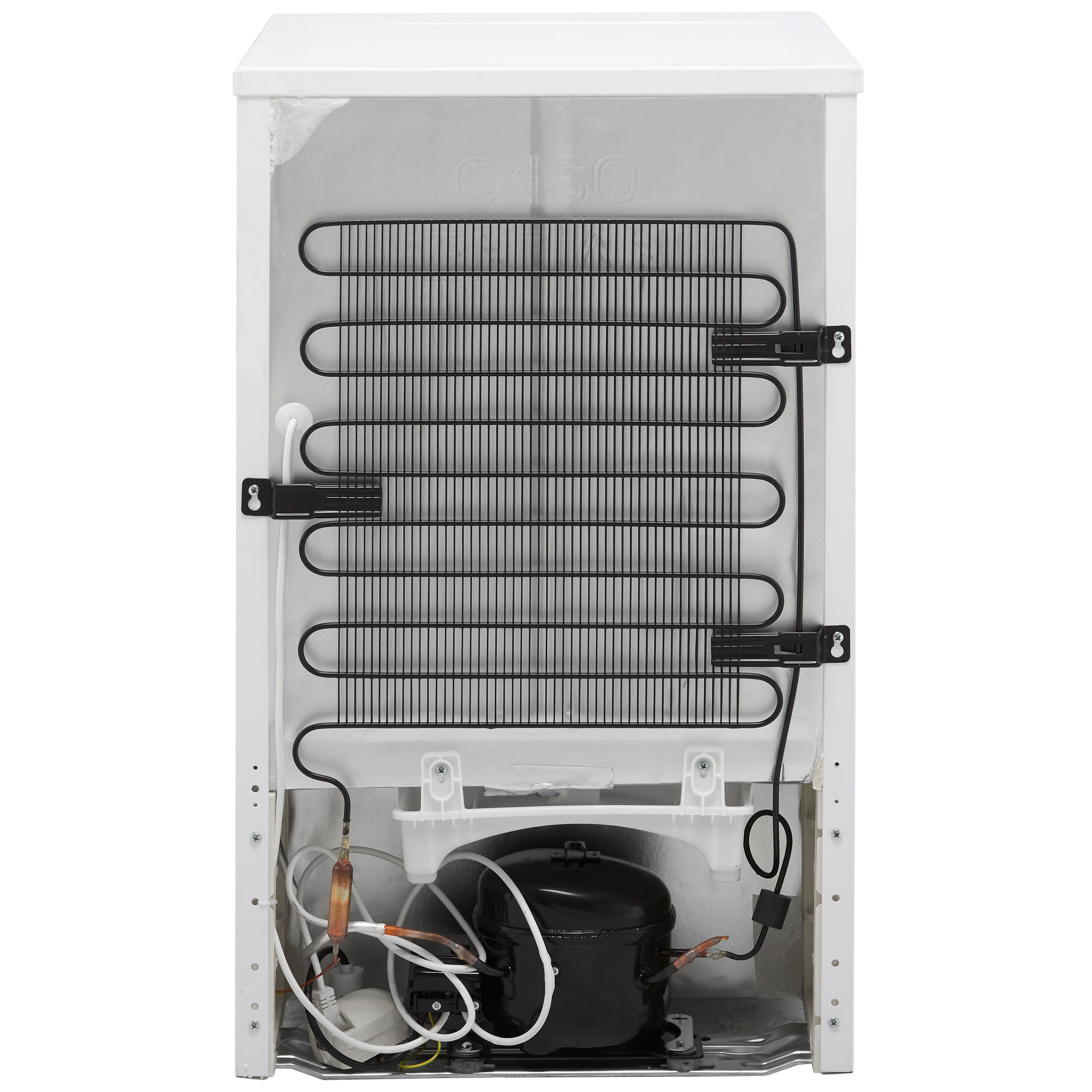 Smeg Freestanding With ice box Fridge - White