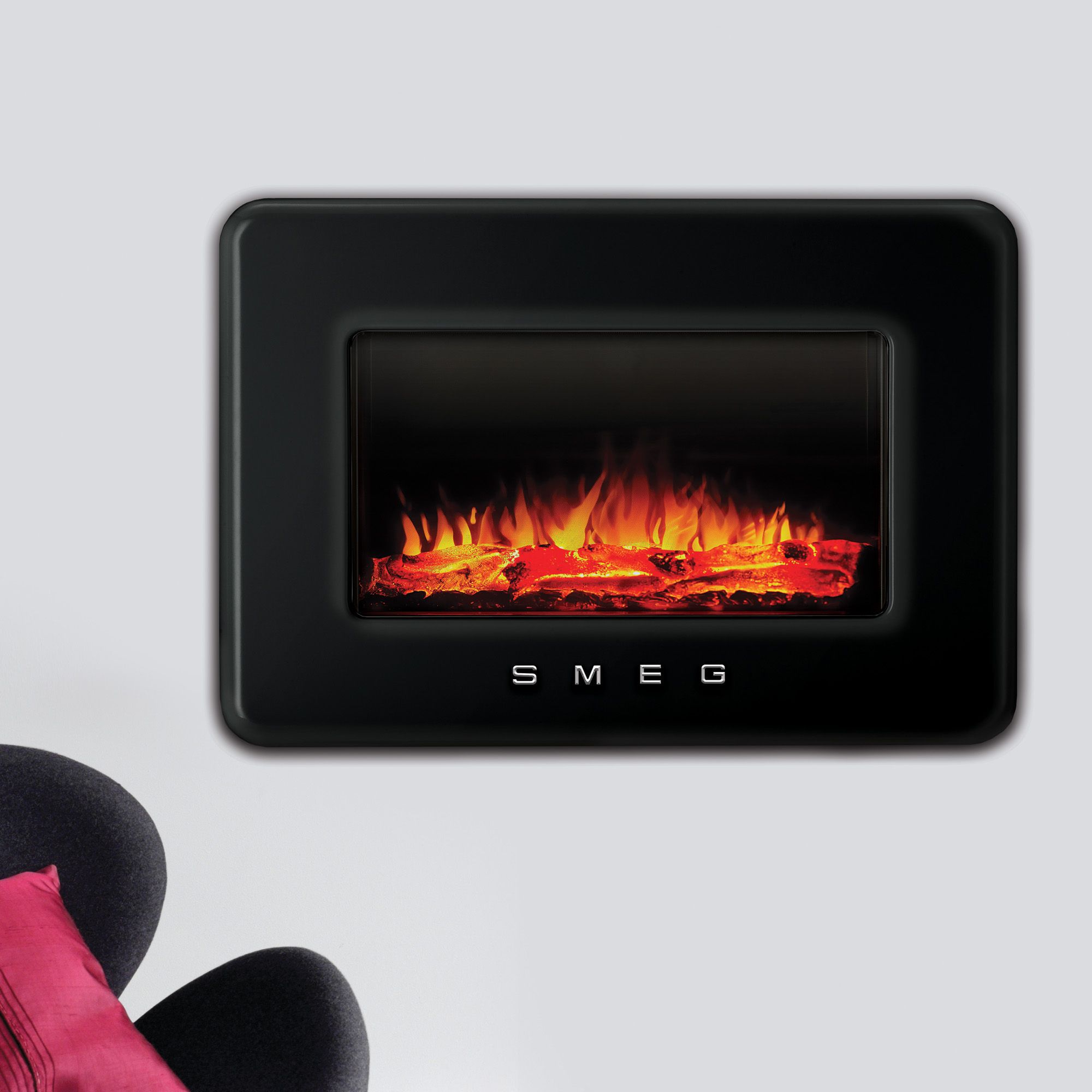 Smeg Retro Electric fire | DIY at B&Q