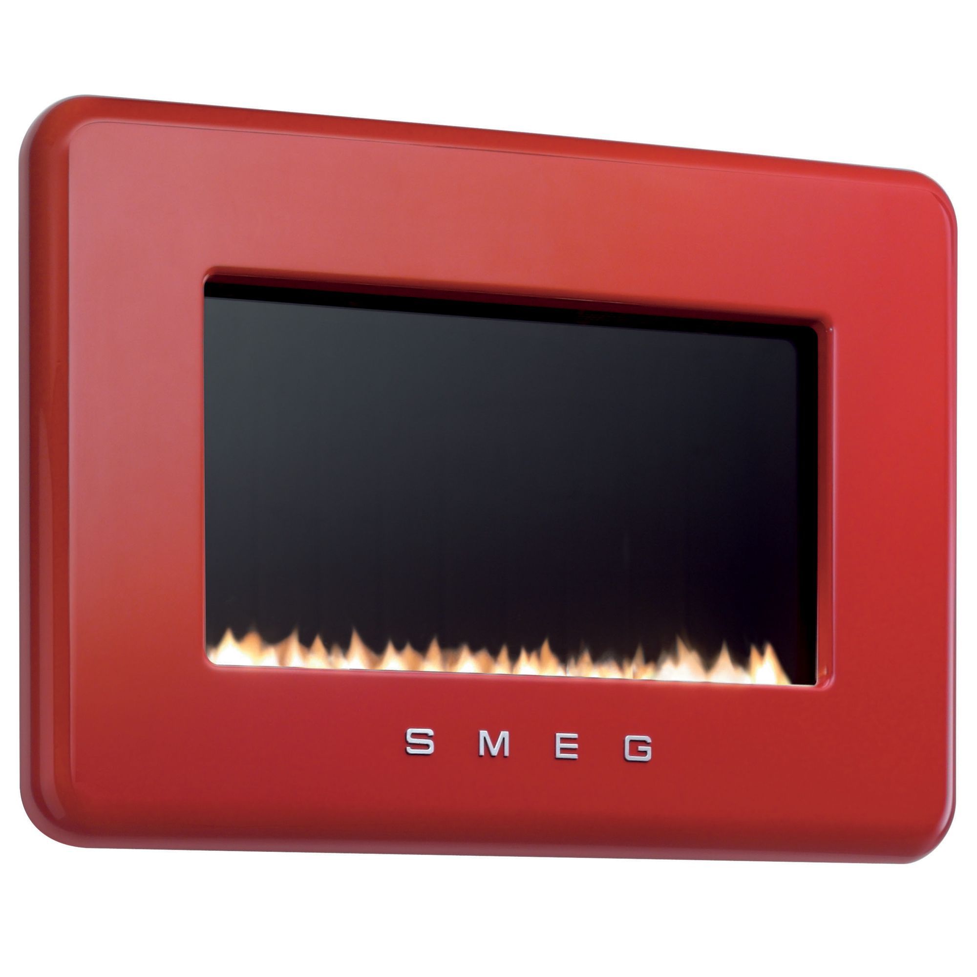 Smeg Retro Red Gas fire | DIY at B&Q