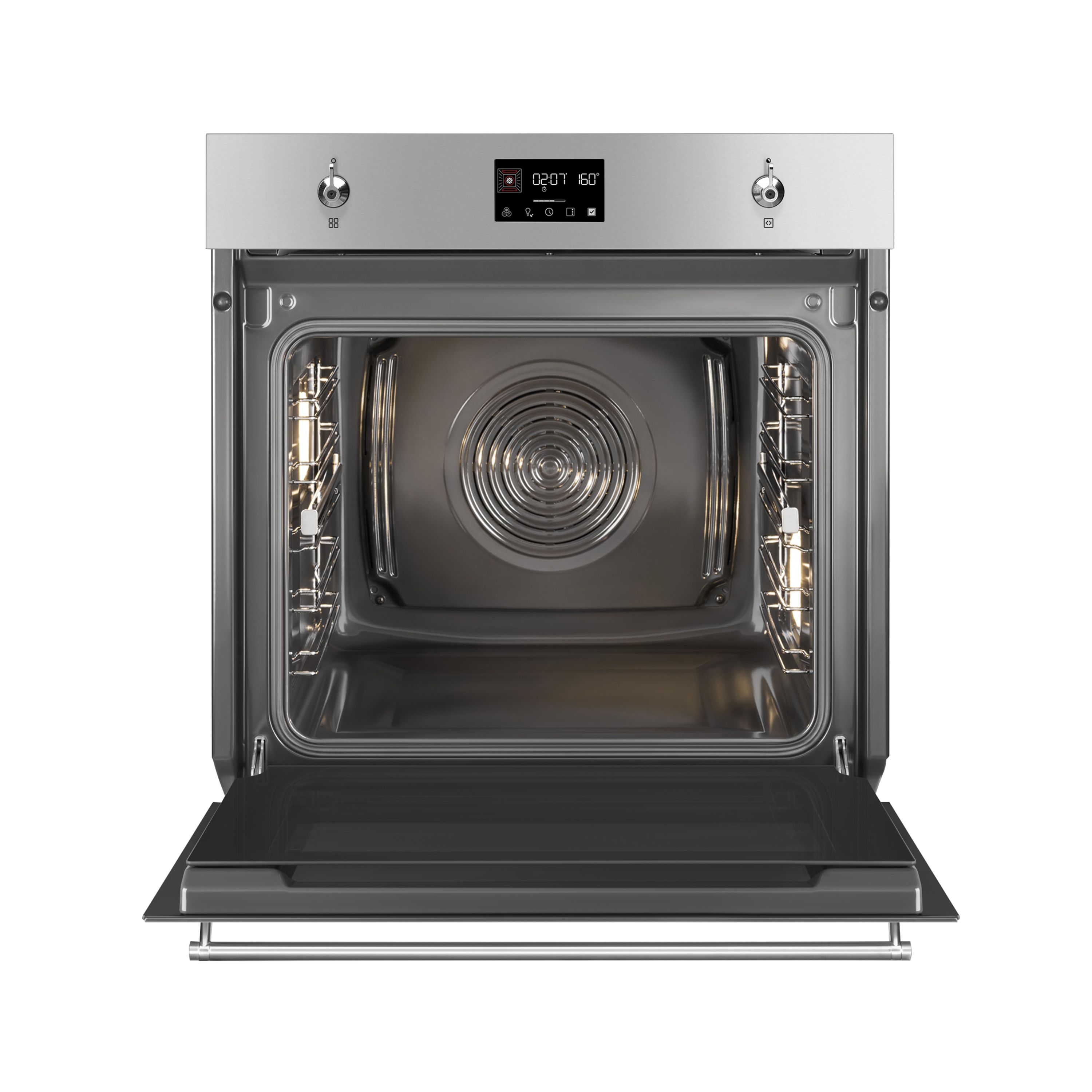 Smeg SO6302TX Built-in Single Multifunction Oven - Stainless steel effect