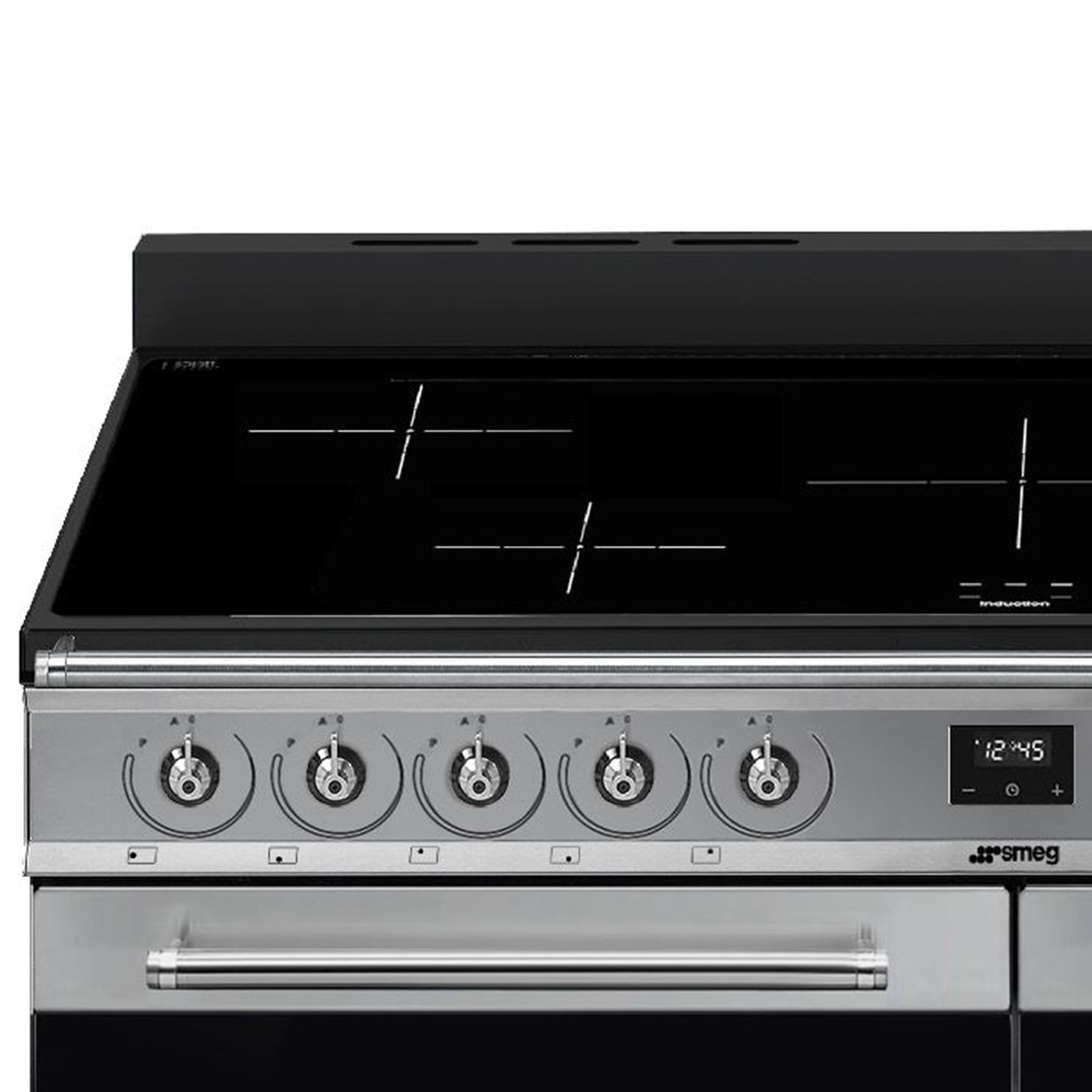 Smeg SYD4110I-1 60cm Triple Electric Cooker with Induction Hob ...