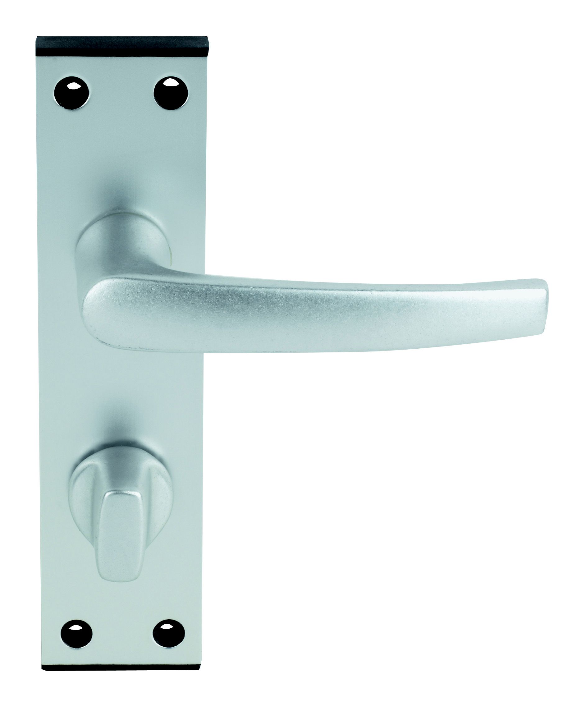 Smith & Locke Aluminium WC Door handle (L)99mm | DIY at B&Q