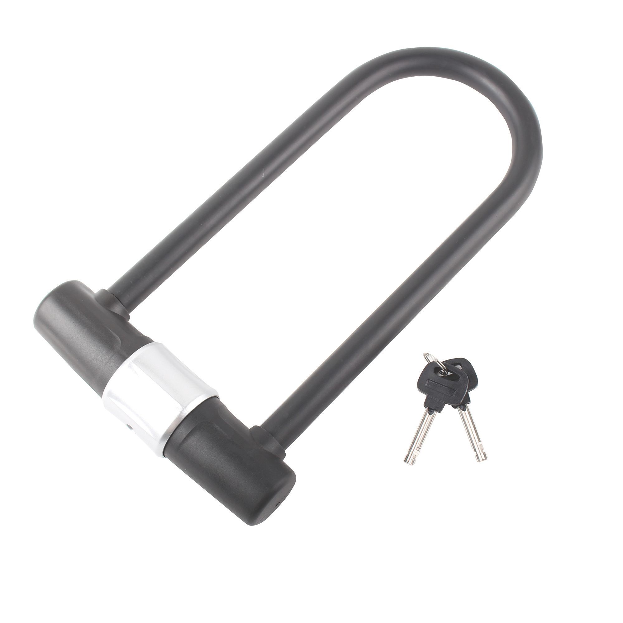 Smith & Locke Black Cylinder D-lock (W)100mm | DIY at B&Q