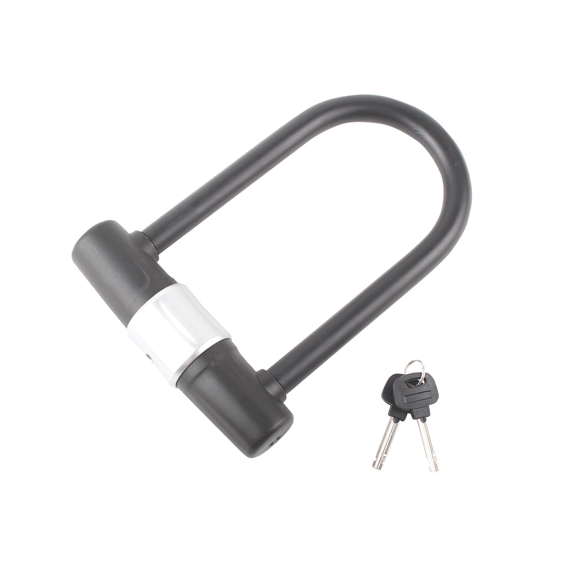 Smith & Locke Black Cylinder D-lock (W)75mm | DIY at B&Q