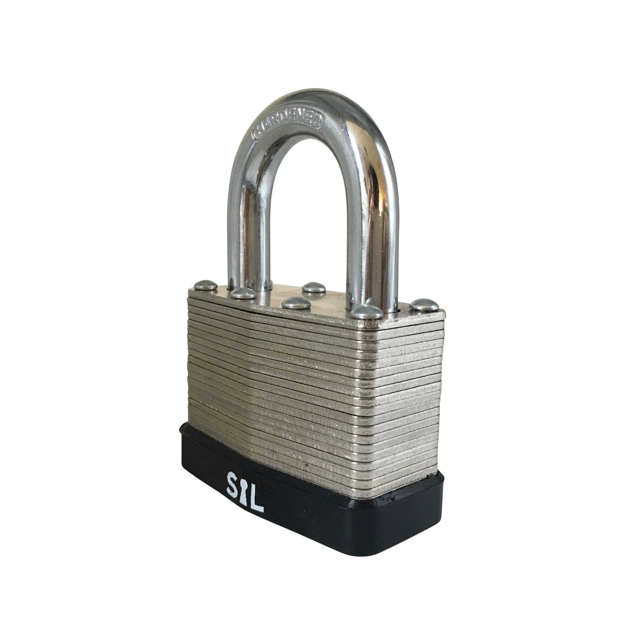 Smith & Locke Laminated Steel Cylinder Open shackle Padlock (W)40mm ...