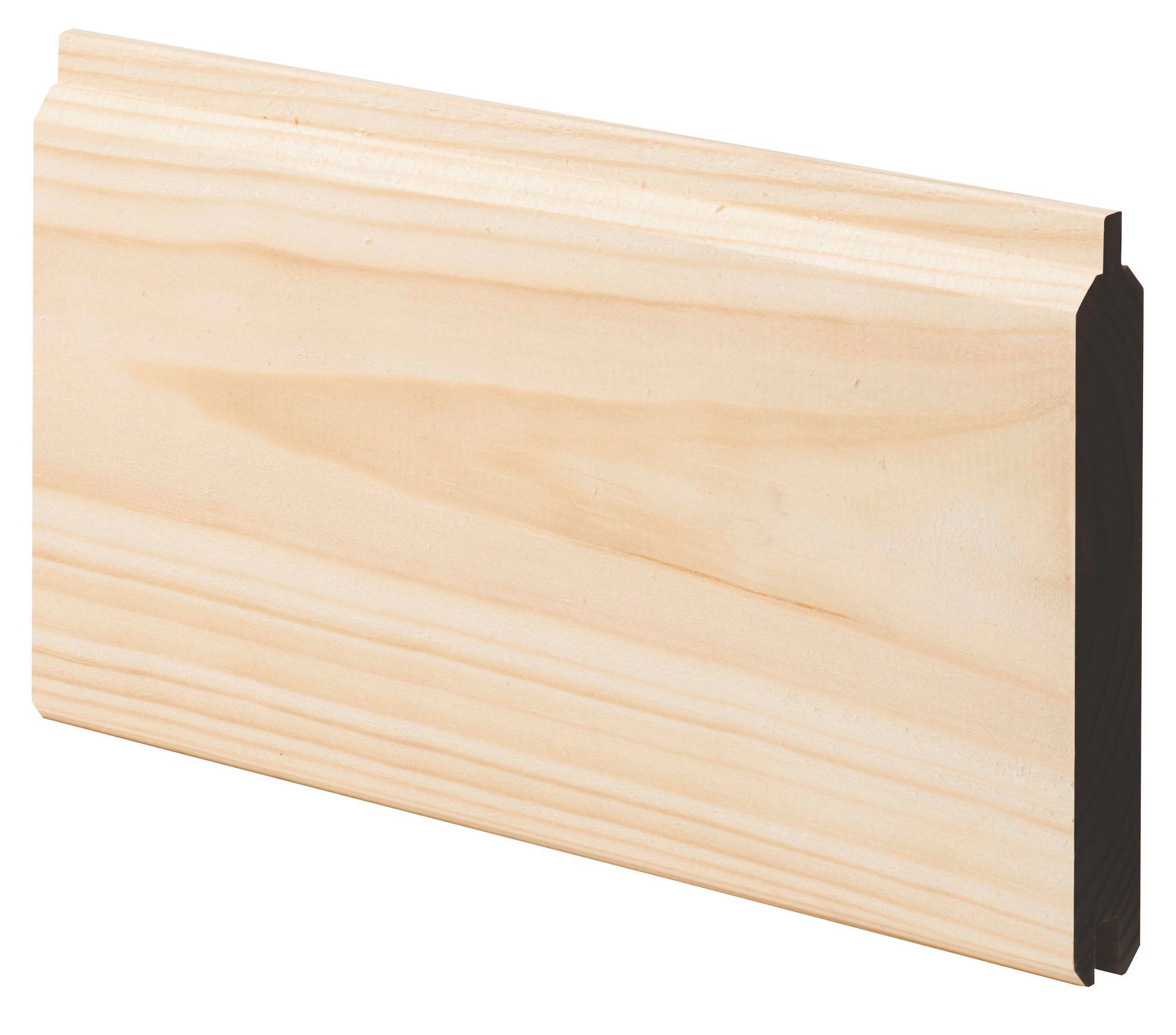 Smooth Medium-density fibreboard (MDF) Cladding (W)94mm (T)14.5mm, Pack ...