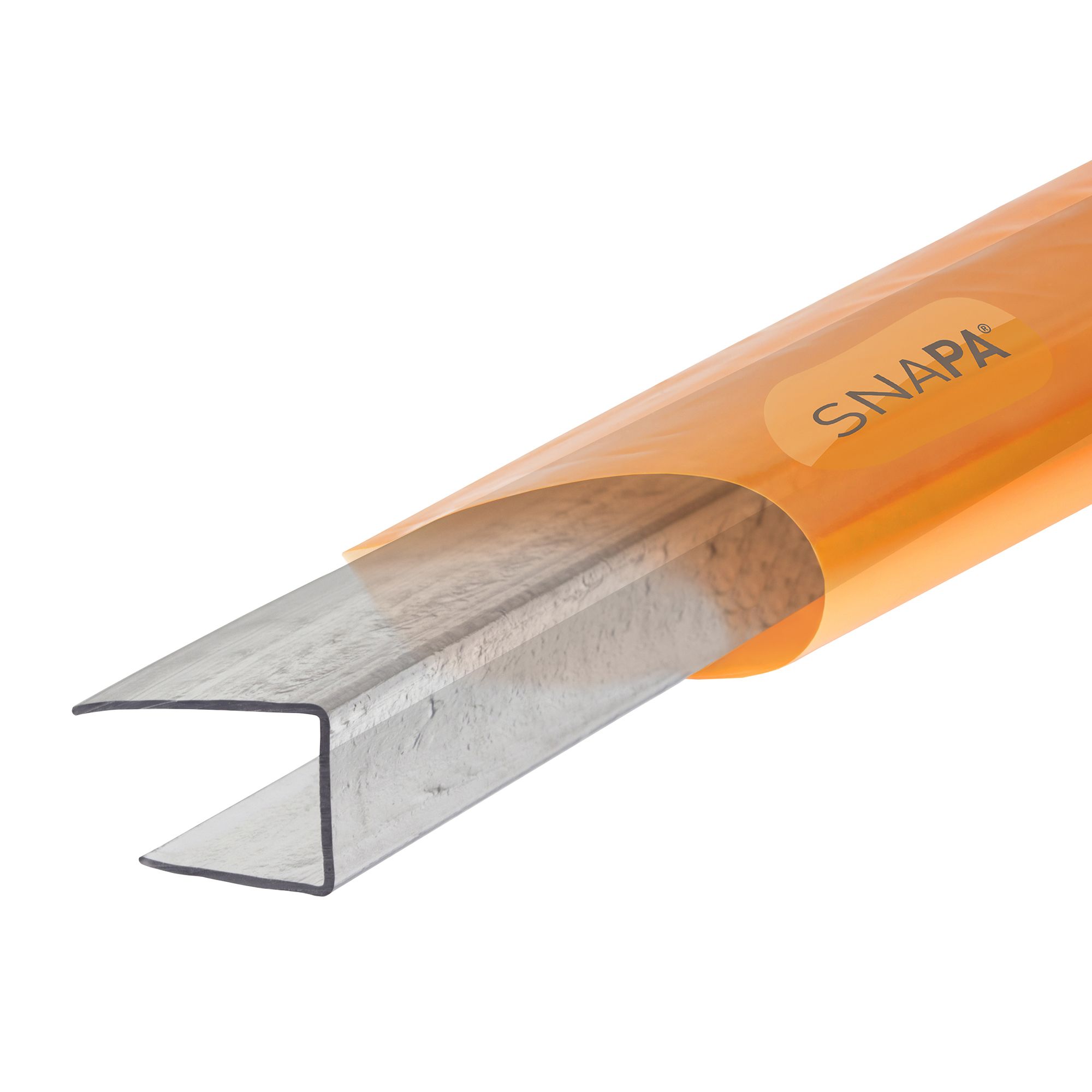 SNAPA Clear Capping strip (L)2000mm (W)20mm | DIY at B&Q