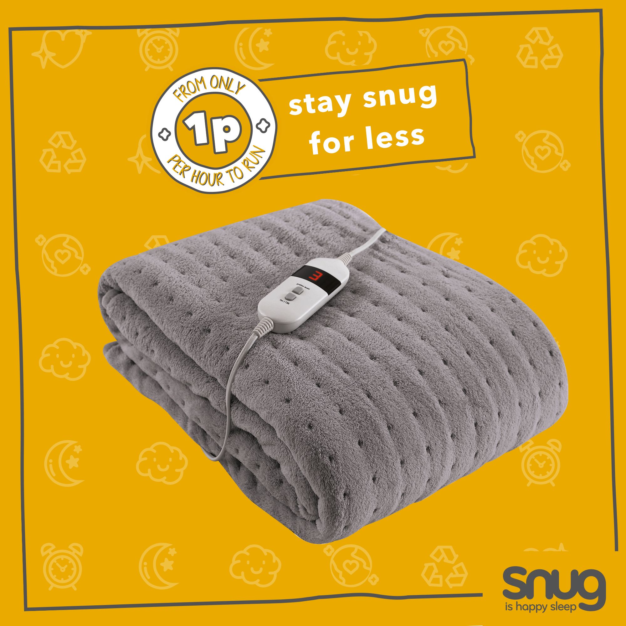 Snug Cosy Up Heated throw