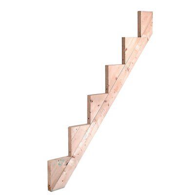 Softwood 6 step Deck riser (L) 1650mm | DIY at B&Q