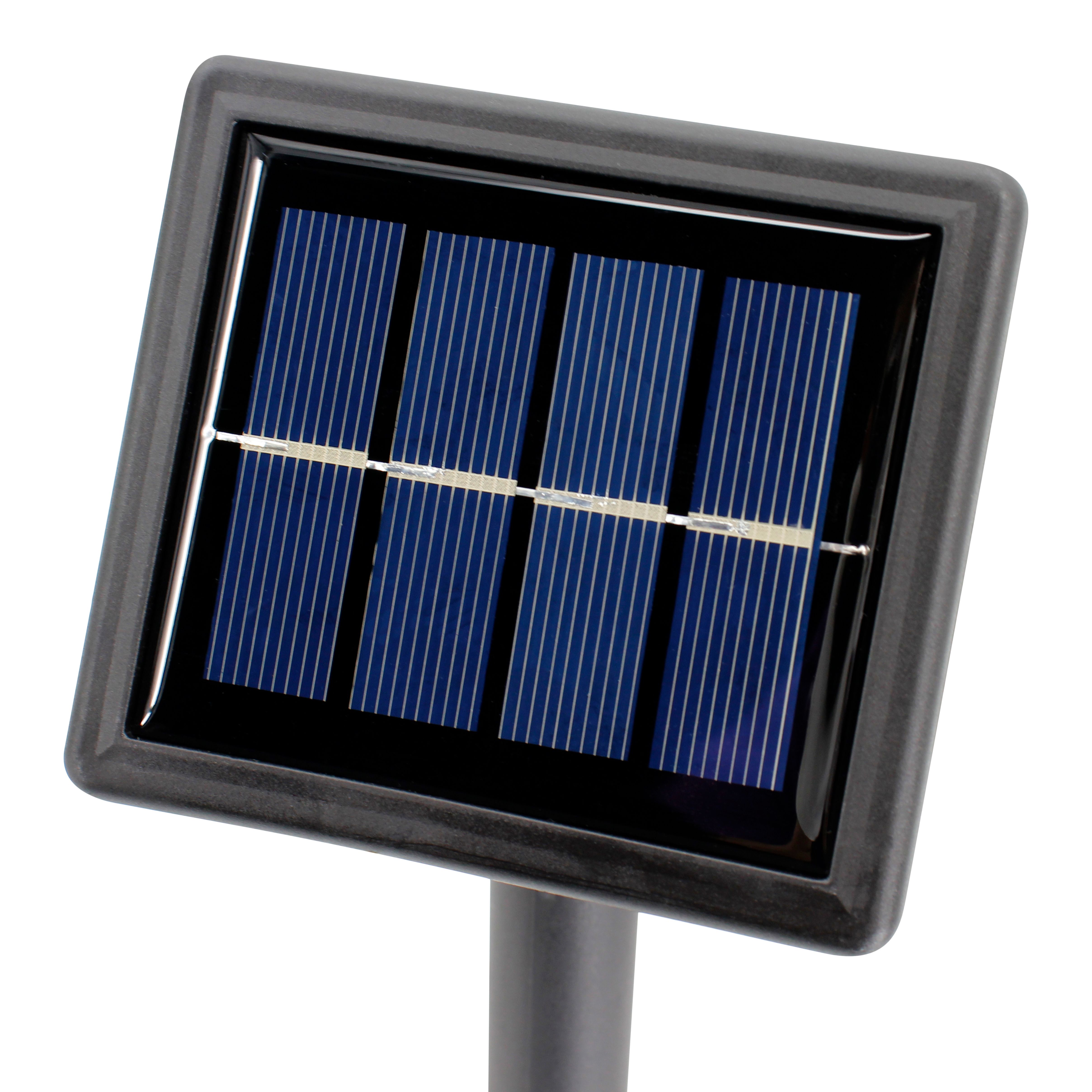 Solar-powered Warm white 10 Integrated LED Outdoor String lights