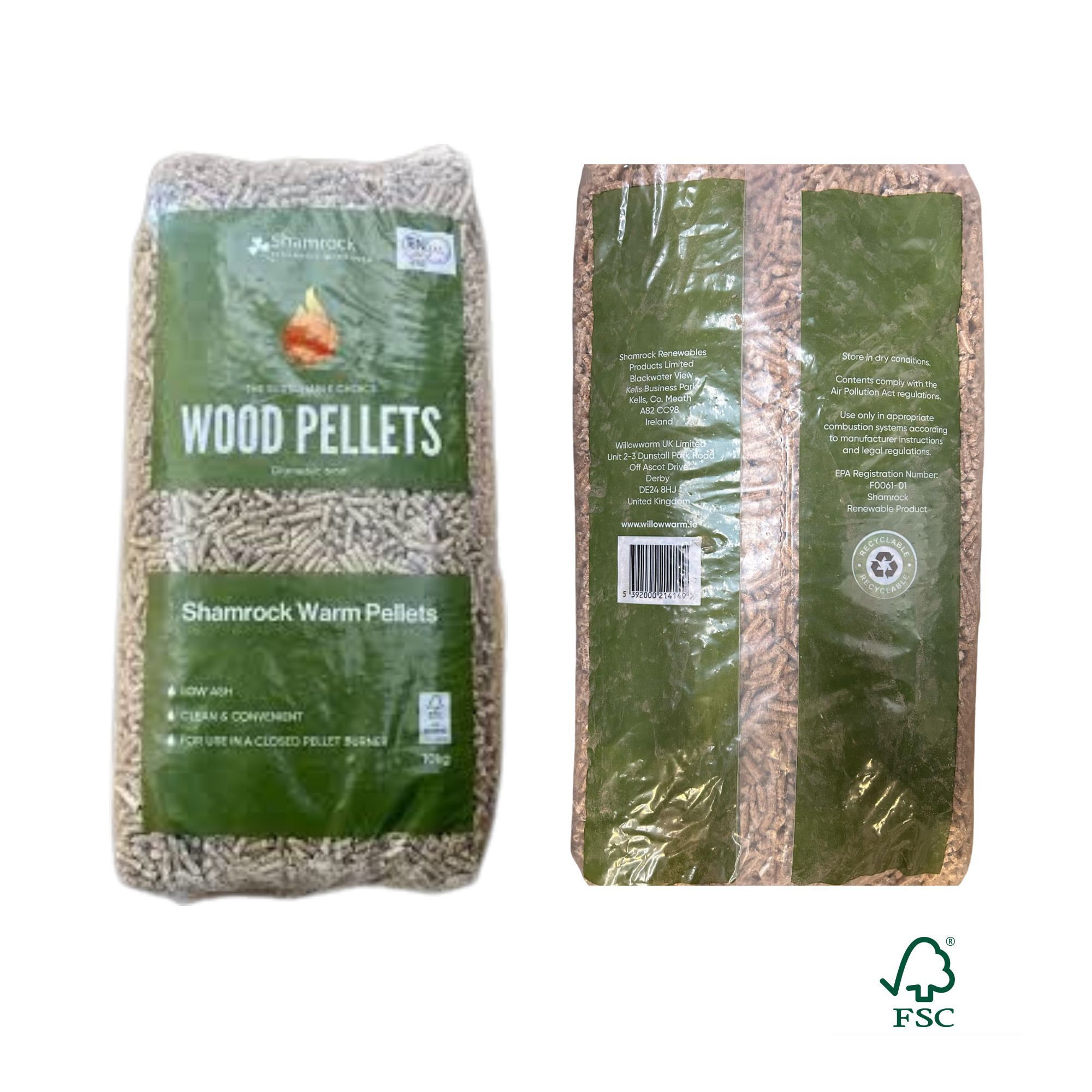 Solid Fuel Not kiln dried Wood pellets 10000g