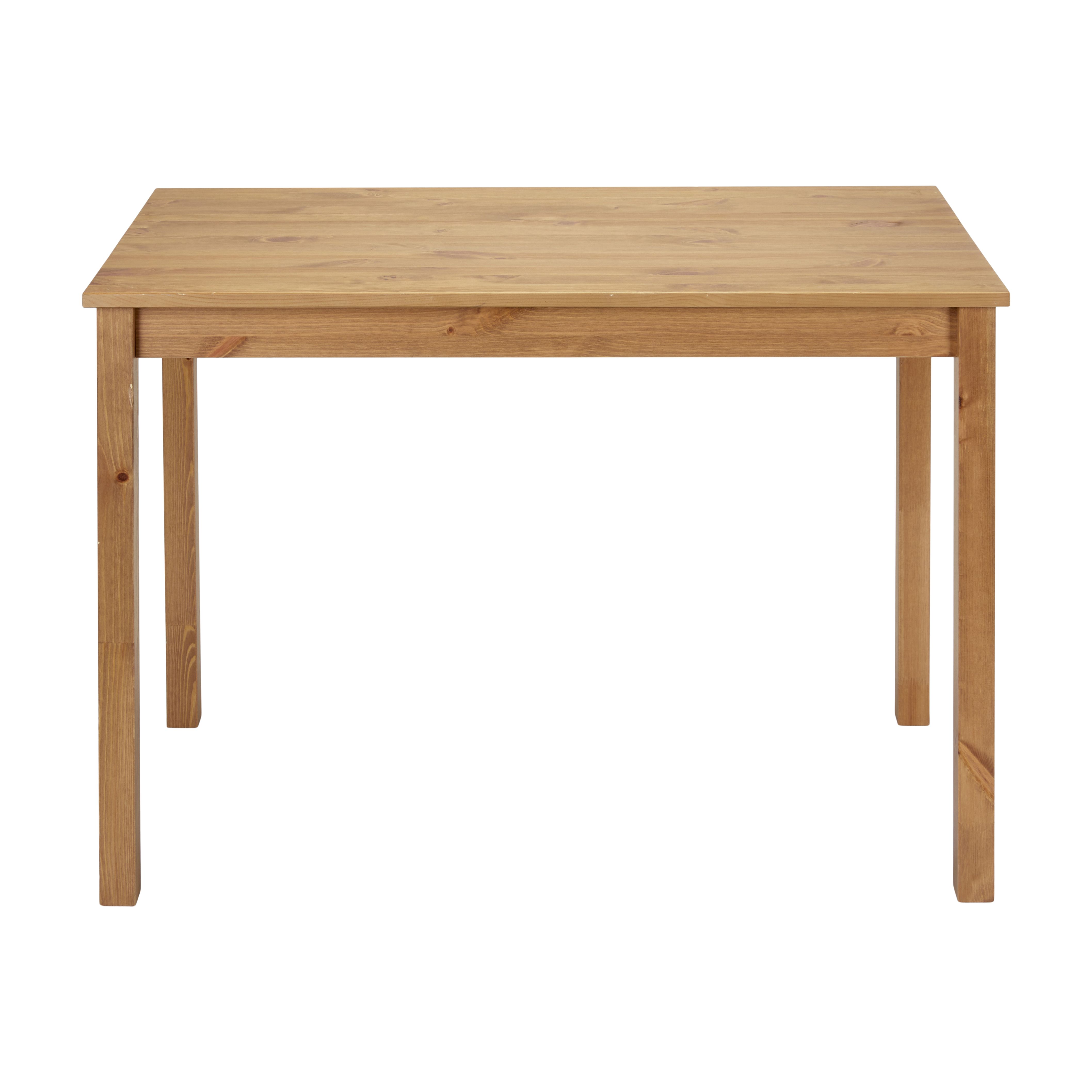 Solid wood 1 drawer Desk (H)750mm (W)1100mm | DIY at B&Q
