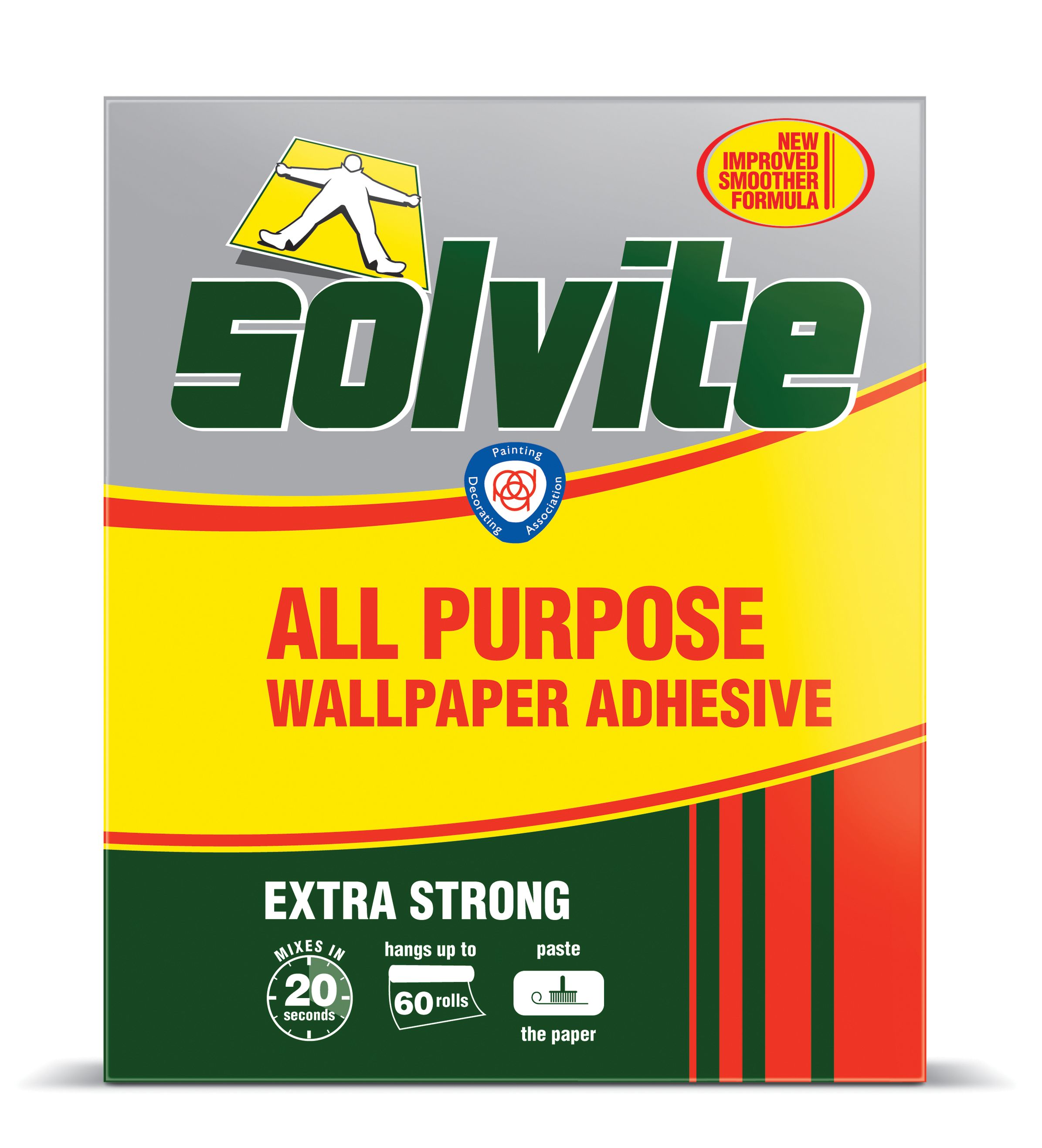 Solvite All purpose Wallpaper adhesive 1.140kg | DIY at B&Q