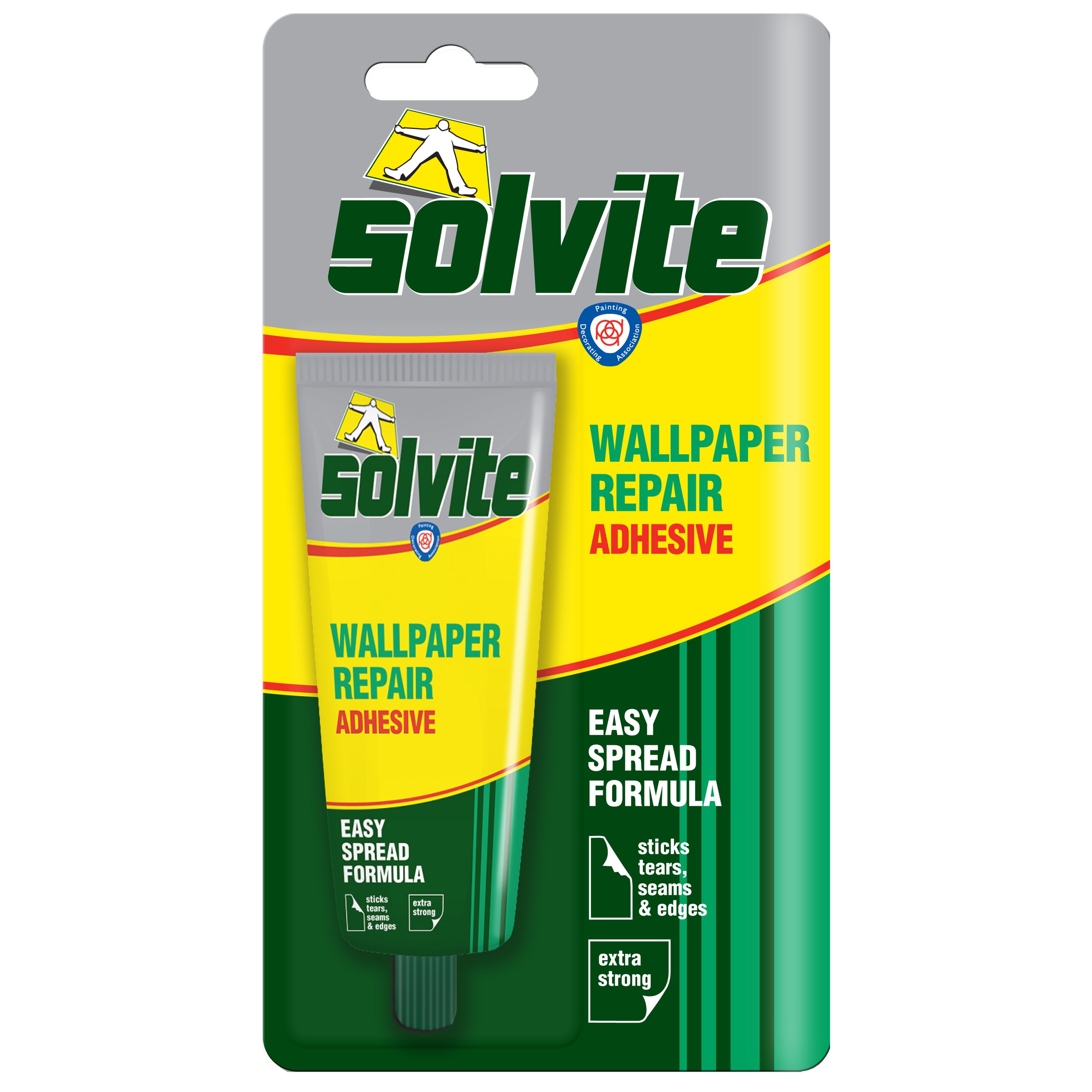 Solvite Ready mixed Wallpaper repair Adhesive 56g | DIY at B&Q