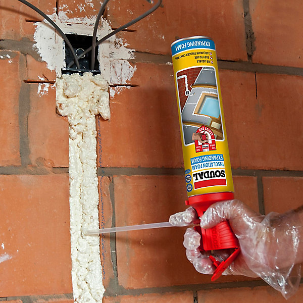 Soudal Genius Gun Insulation Expanding foam 750ml Soudal Genius Gun Insulation Expanding foam 750ml