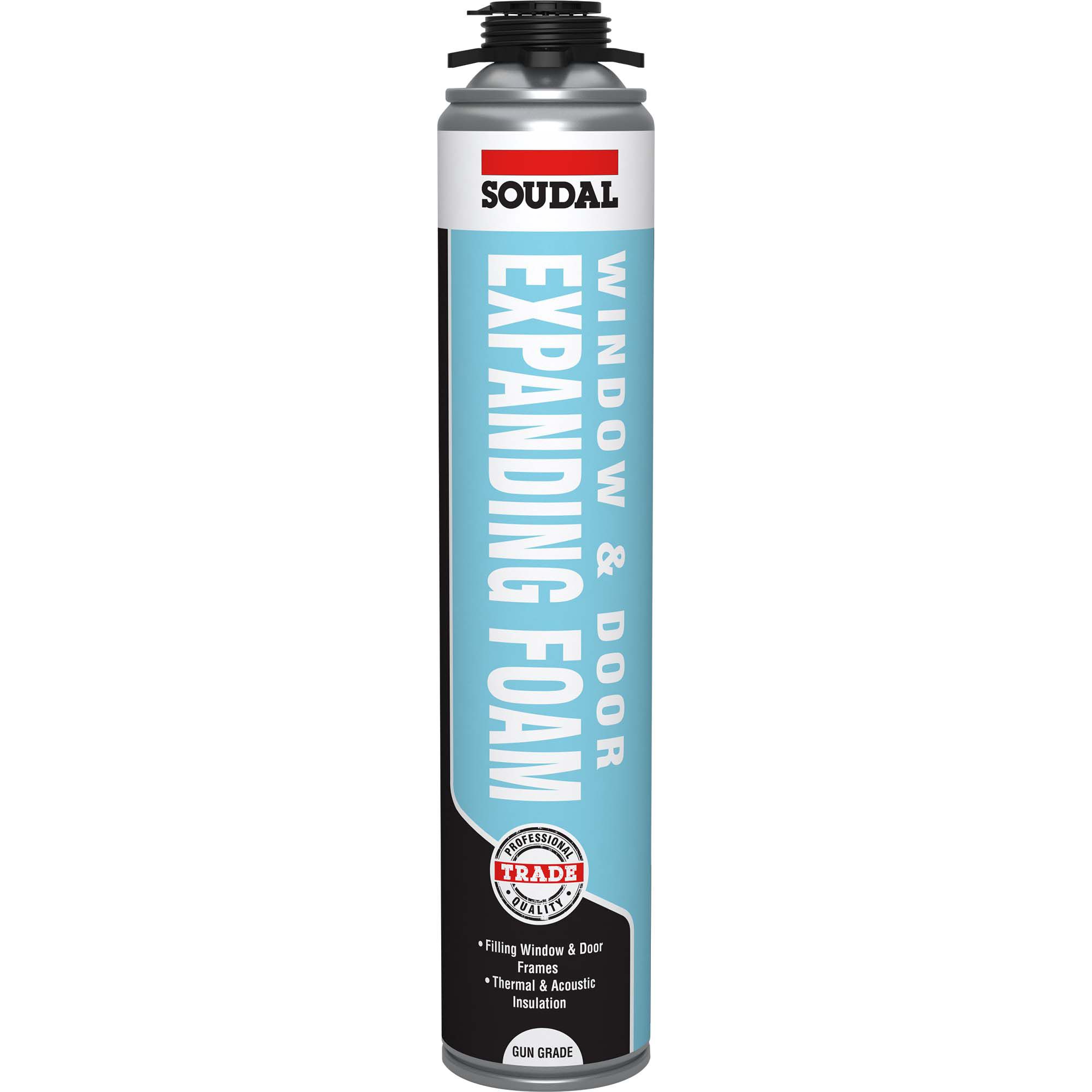 Soudal Trade Window & Door Gun grade Expanding foam 750ml