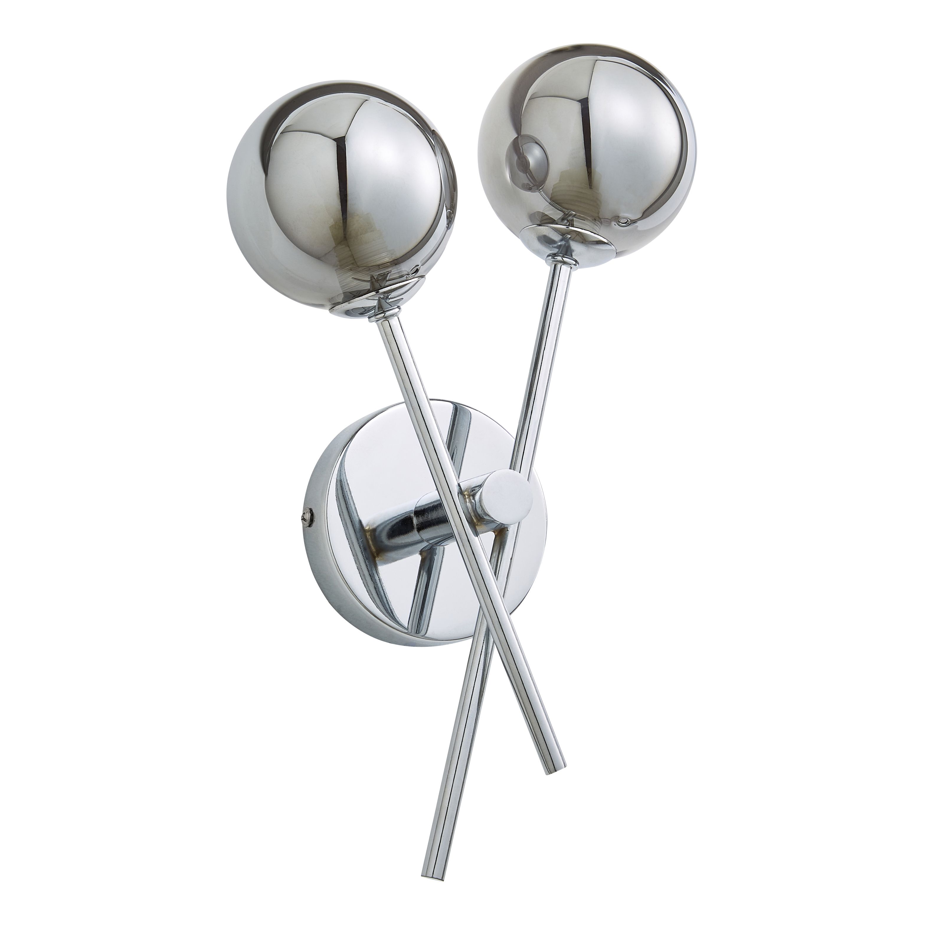 Spa Avalon Gloss Chrome Wired LED Wall light