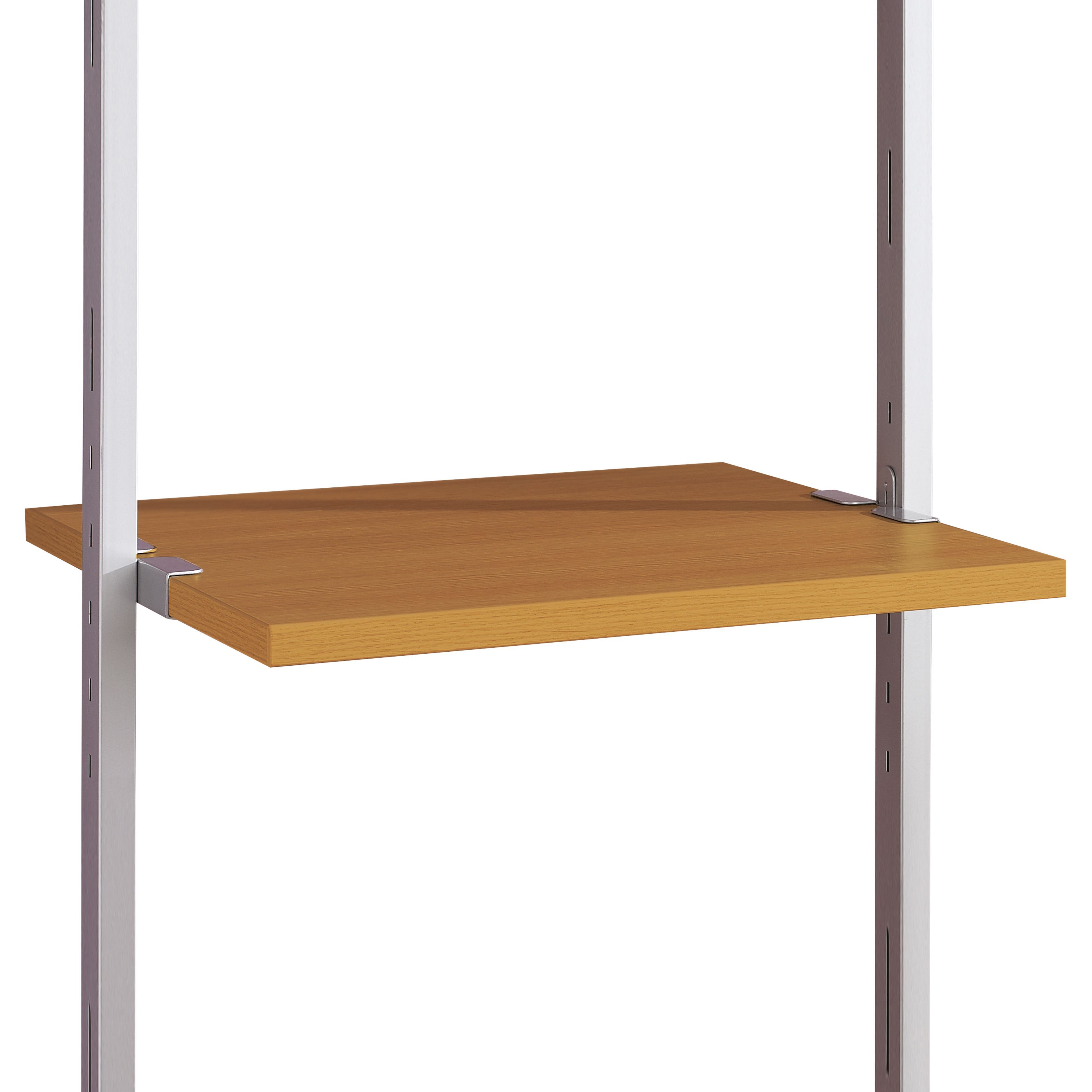 Spacepro Aura Oak effect Shelf (L)55cm x (D)50cm