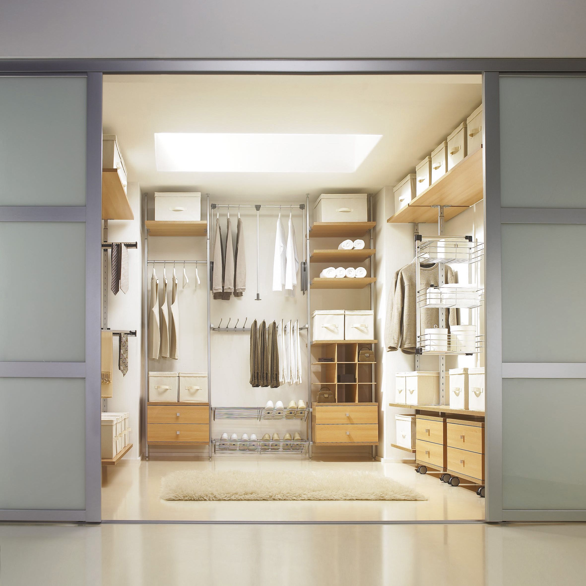 Spacepro Aura Trouser Storage rack (W)900mm (D)500mm