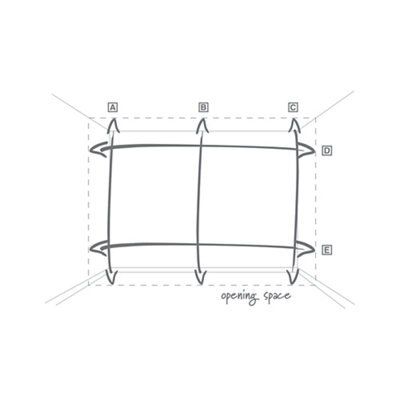 Spacepro Made to measure Sliding wardrobe door